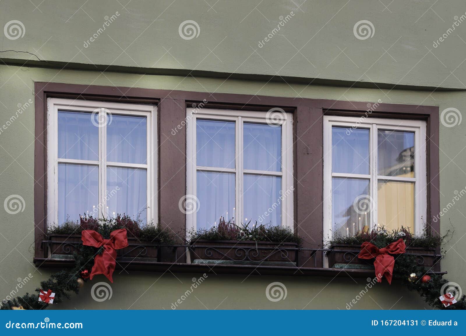 Decorated windows stock image. Image of windows, decorated - 167204131