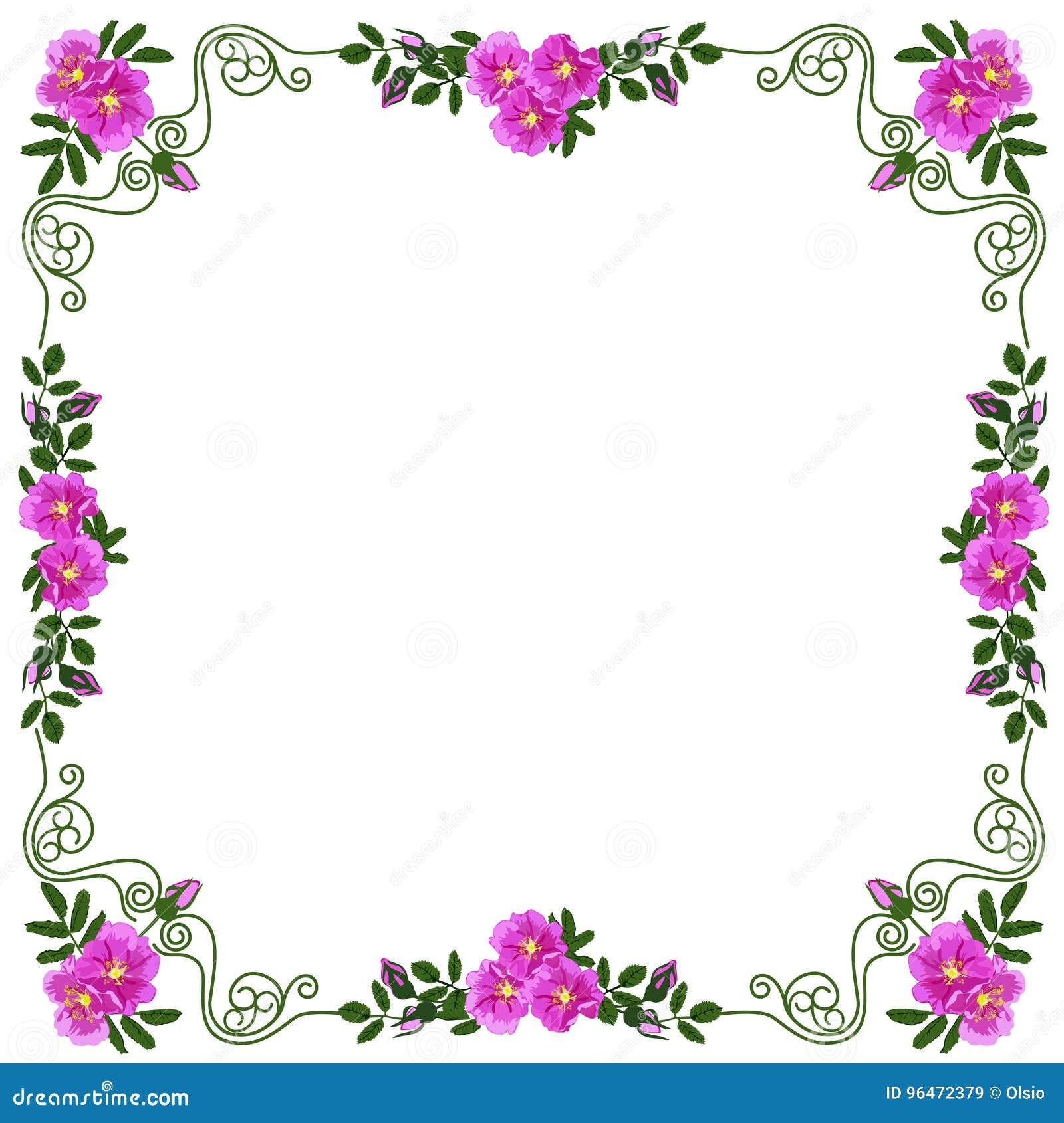 Decoratief Kader, Kader Voor De Tekst in Het Kleuren Vectorbeeld Vector ...