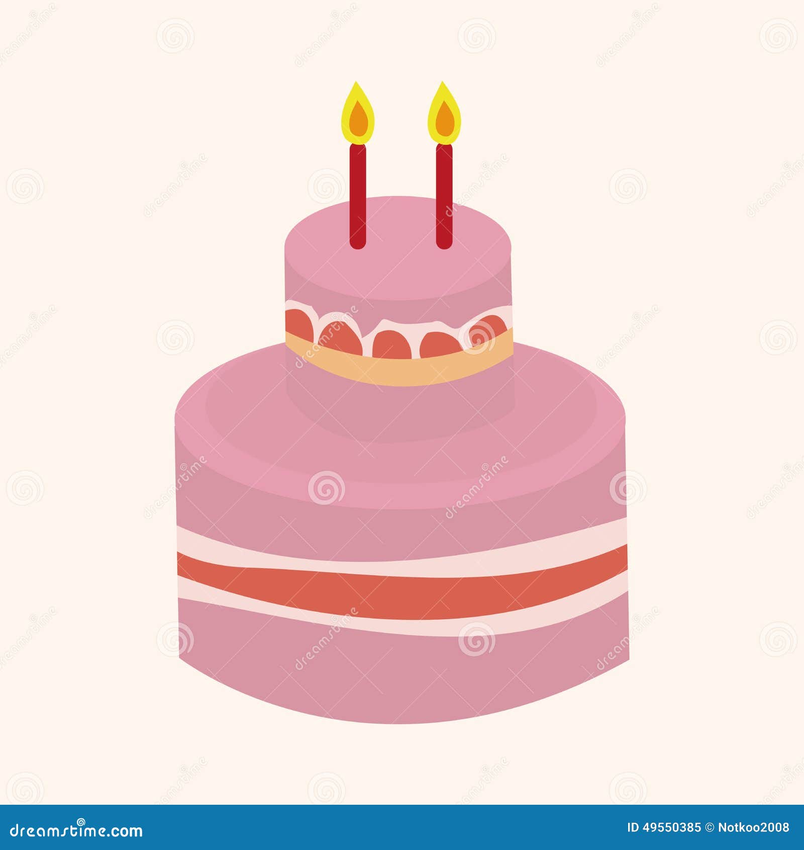 Decorating Cake Elements Vector,eps Stock Vector - Illustration of ...