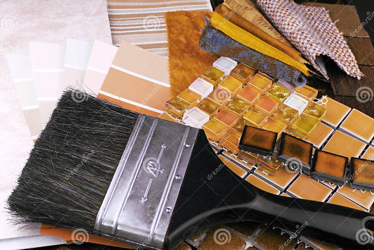 Decorating and Interior Design Choice Stock Image - Image of designing ...