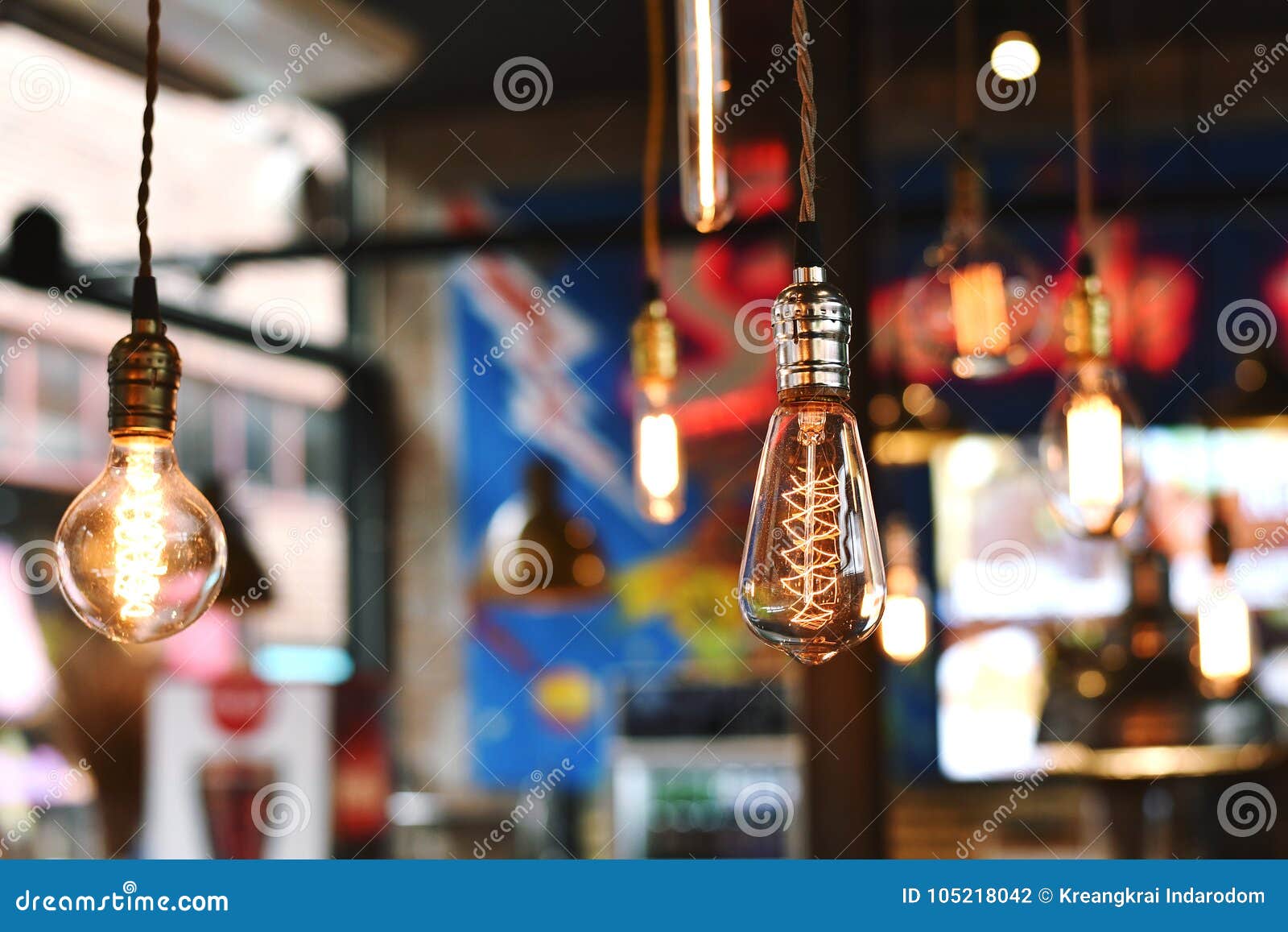 Decorating light bulbs. stock photo. Image of decor - 105218042