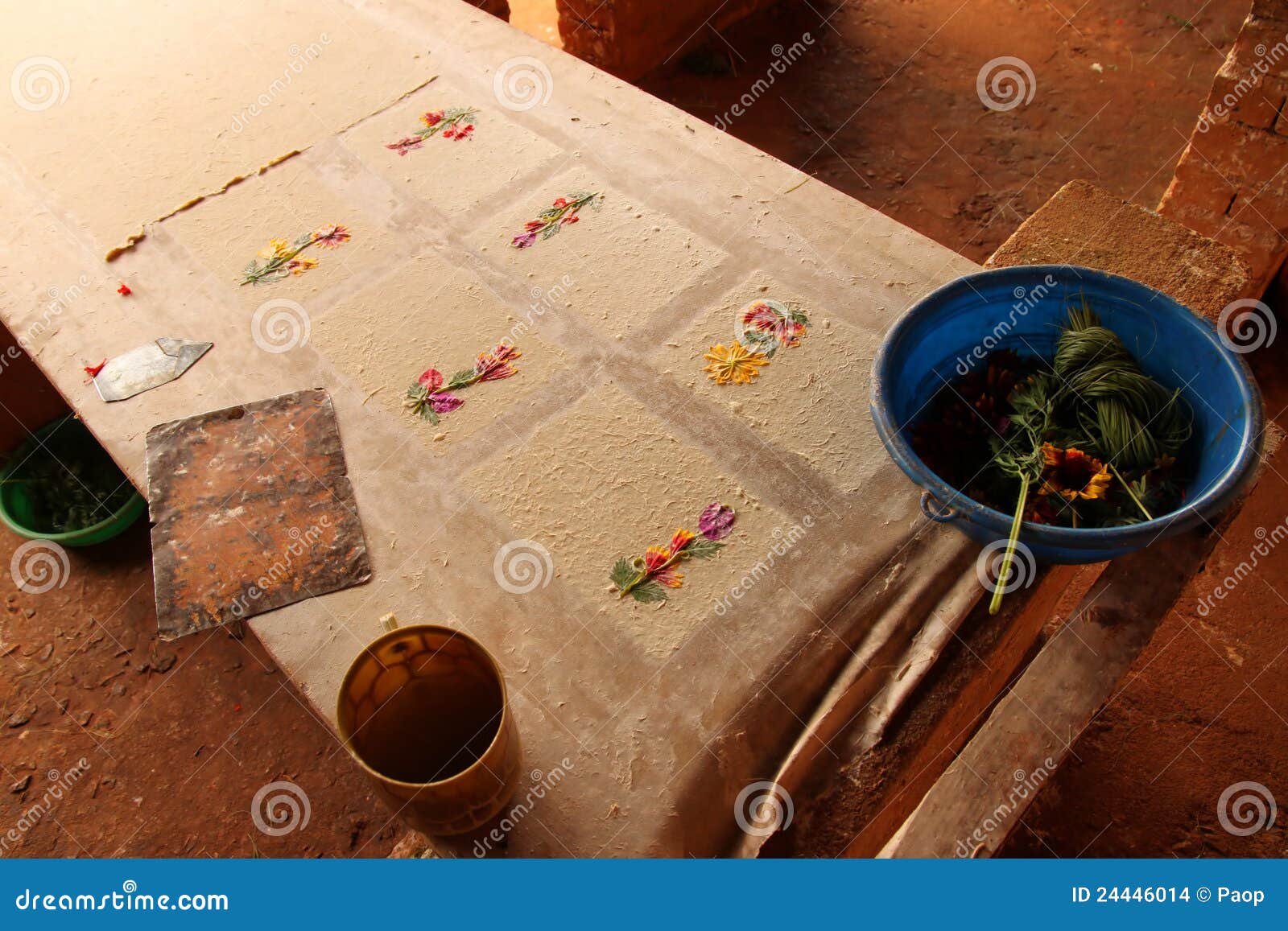 Decorating paper stock photo. Image of making, final - 24446014