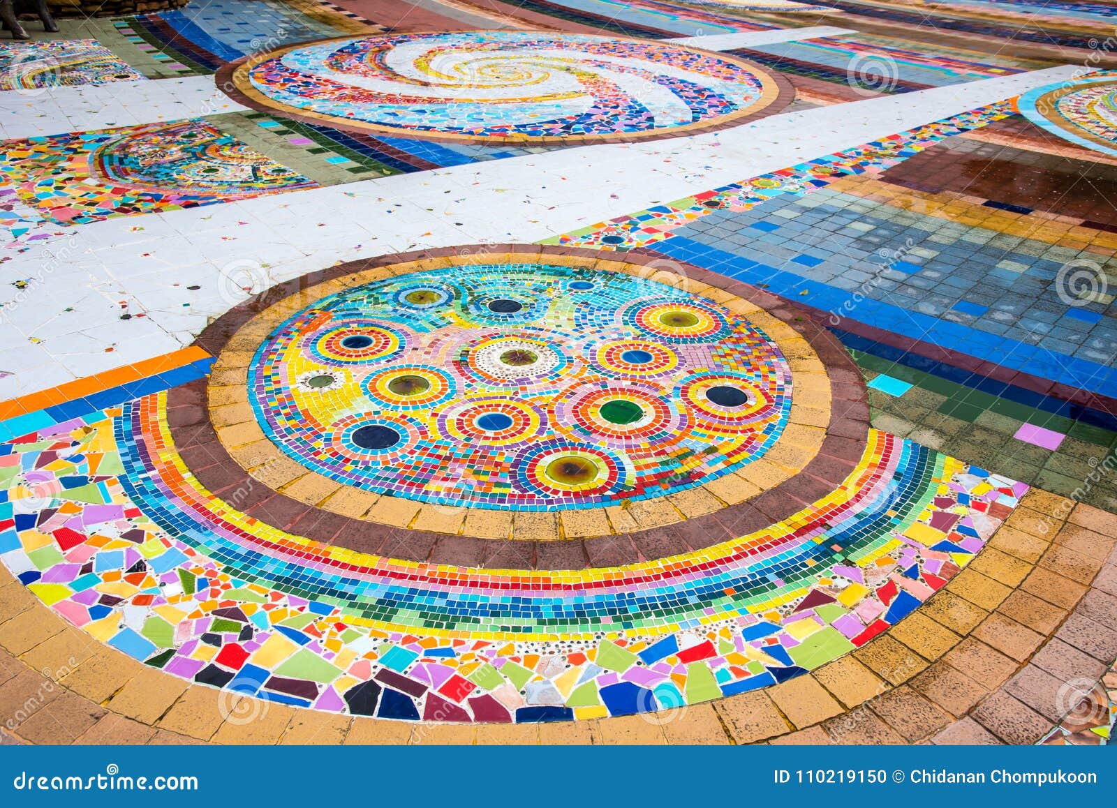 Decoration of Ceramic Breaking Stock Photo - Image of decorative ...