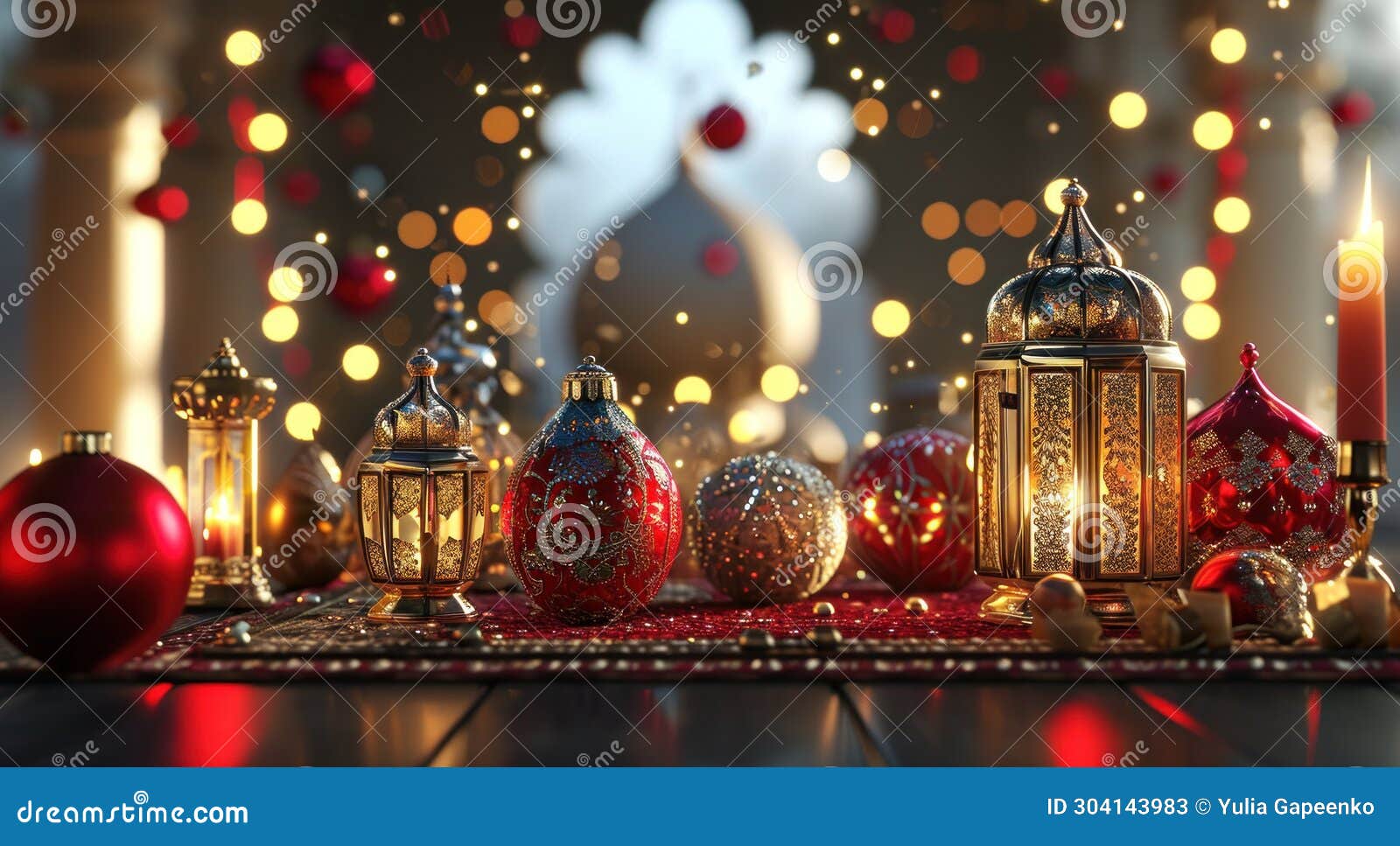 Decoration of Different Types of Islamic Objects in High Resolution ...