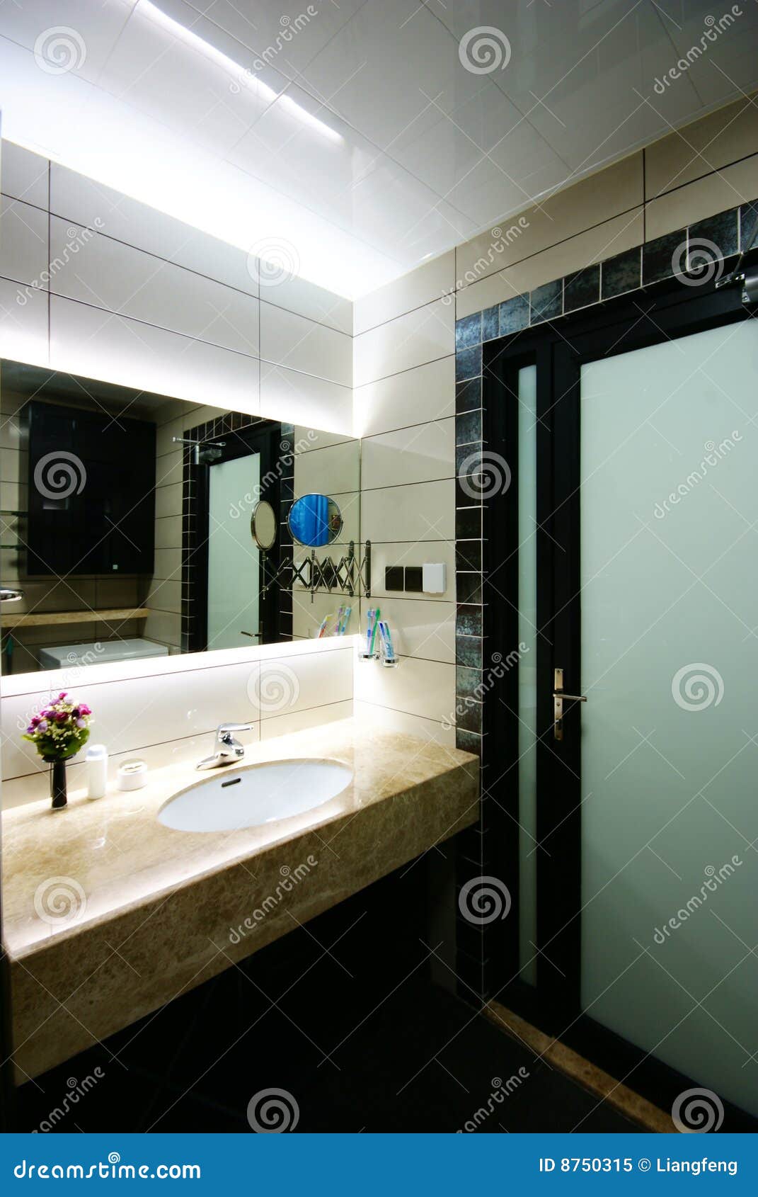 Decoration effect stock image. Image of bathroom, furniture - 8750315