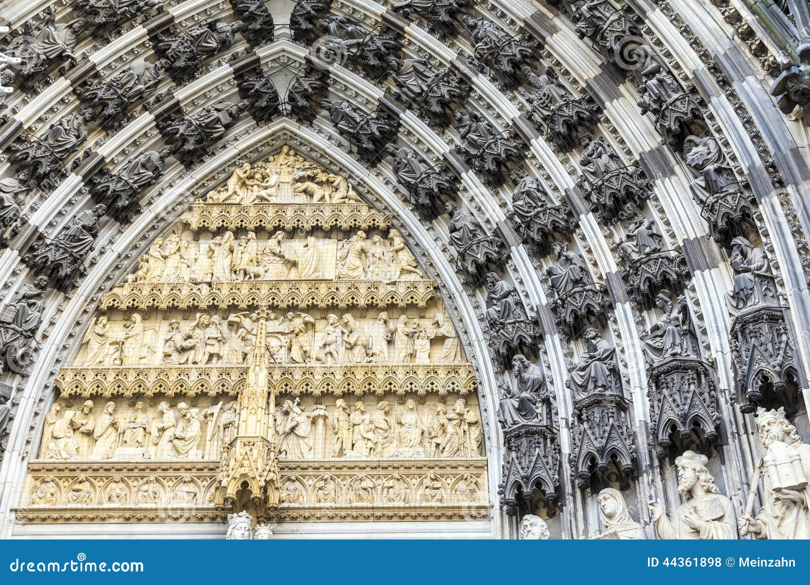 Decoration Elements at Cologne Dome Stock Photo - Image of elements ...