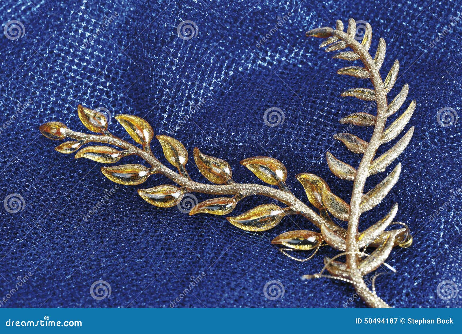 Decoration, golden spike stock image. Image of seasonal - 50494187