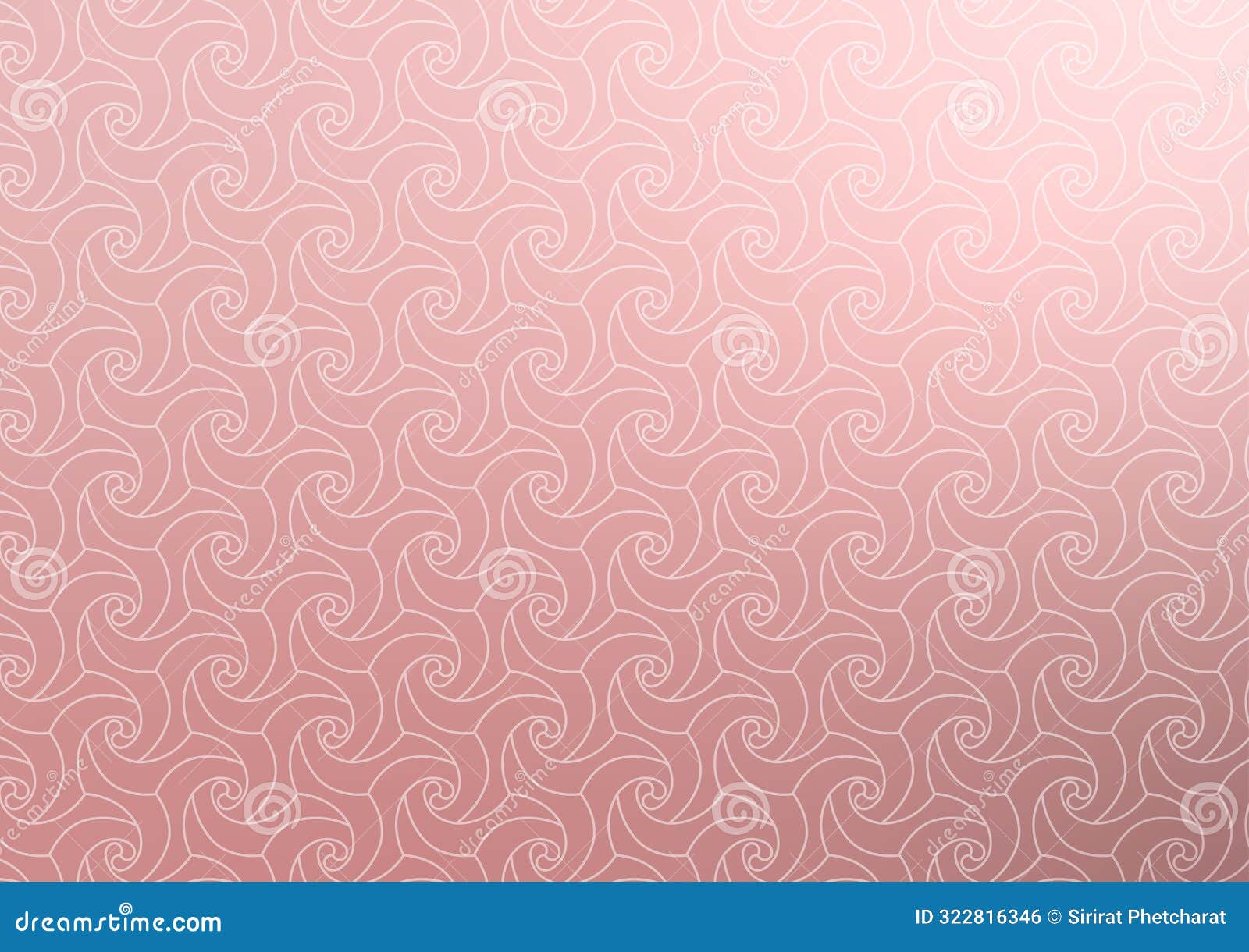 Decoration Pattern Pink Wave Design Wallpaper Background Stock Vector ...