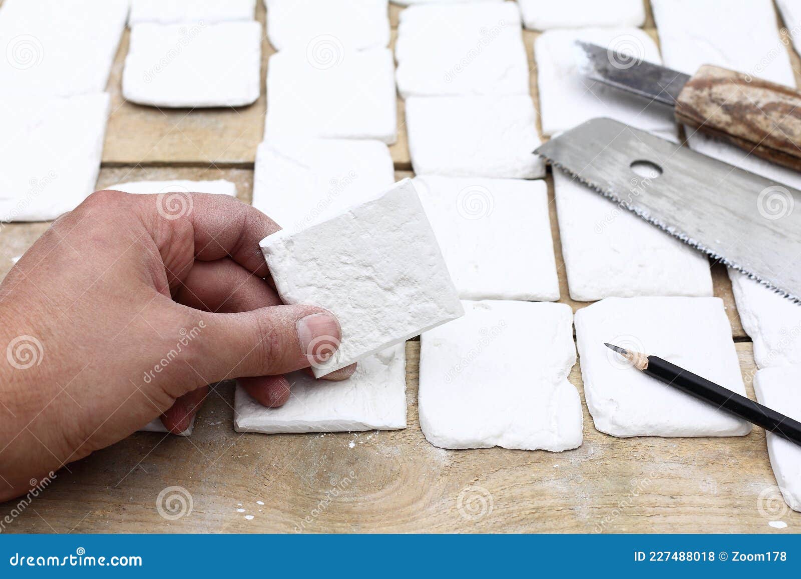 Decoration works stock photo. Image of decoration, equipment - 227488018