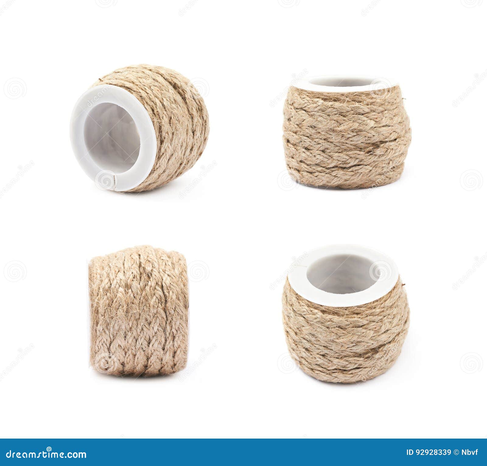 Decorational Rope String on a Bobbin Stock Image - Image of border ...