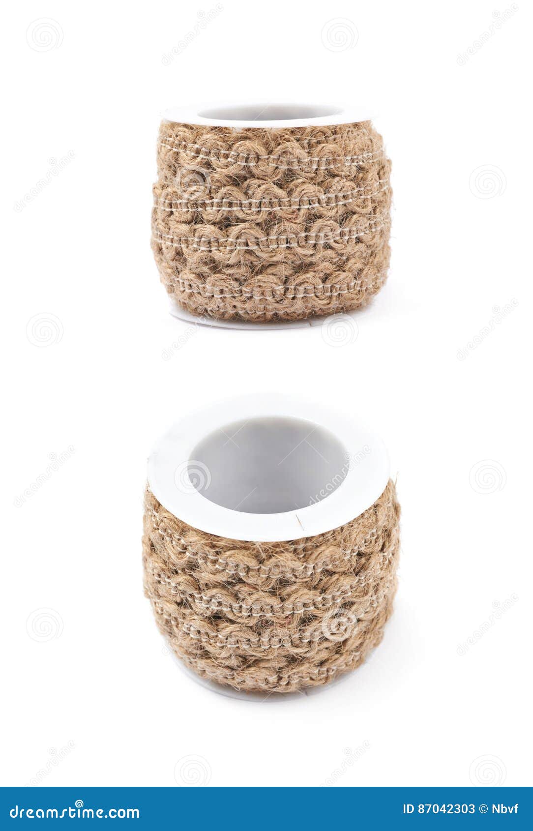 Decorational Rope String on a Bobbin Stock Image - Image of ribbon ...