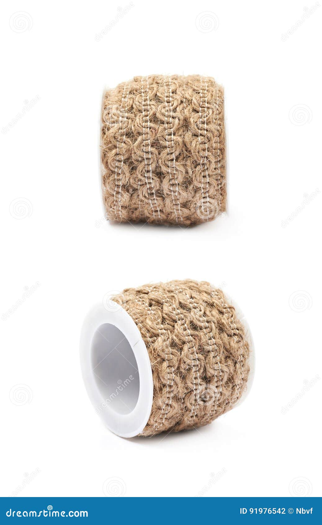 Decorational Rope String on a Bobbin Stock Photo - Image of fiber ...