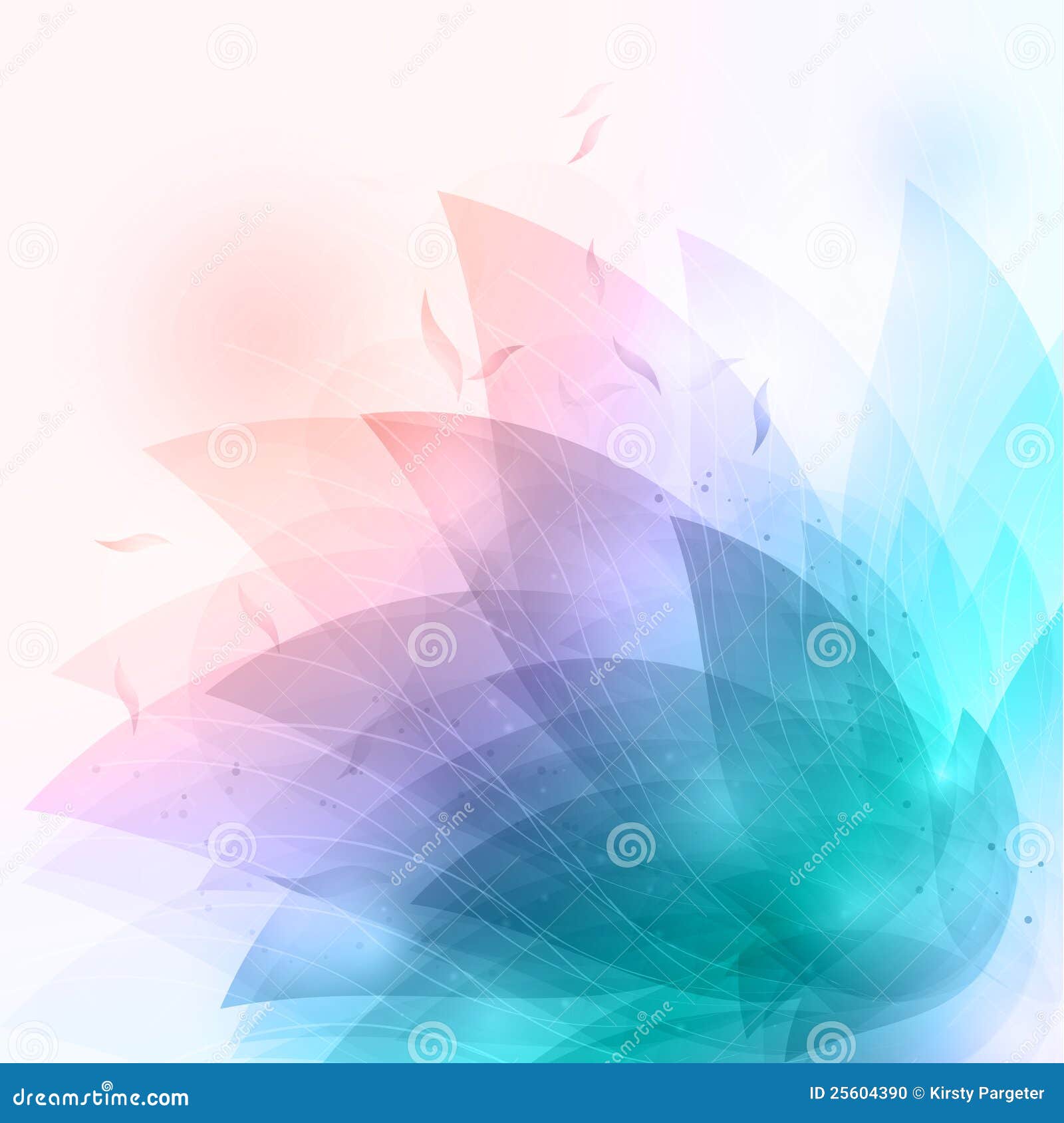 Decorative Abstract Background Stock Vector - Illustration of ...