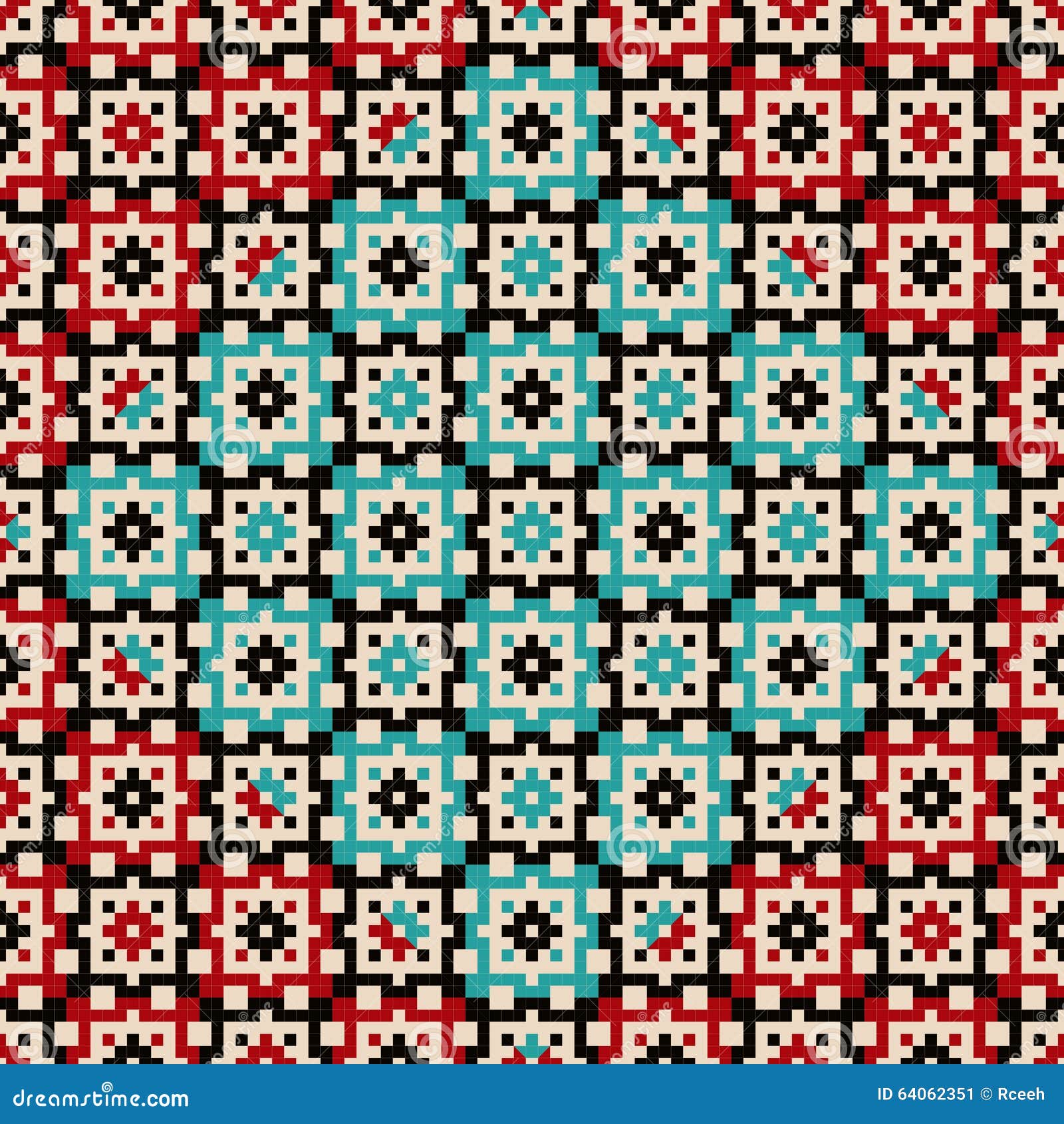 Decorative Abstract Ornament Stock Vector - Illustration of floral ...