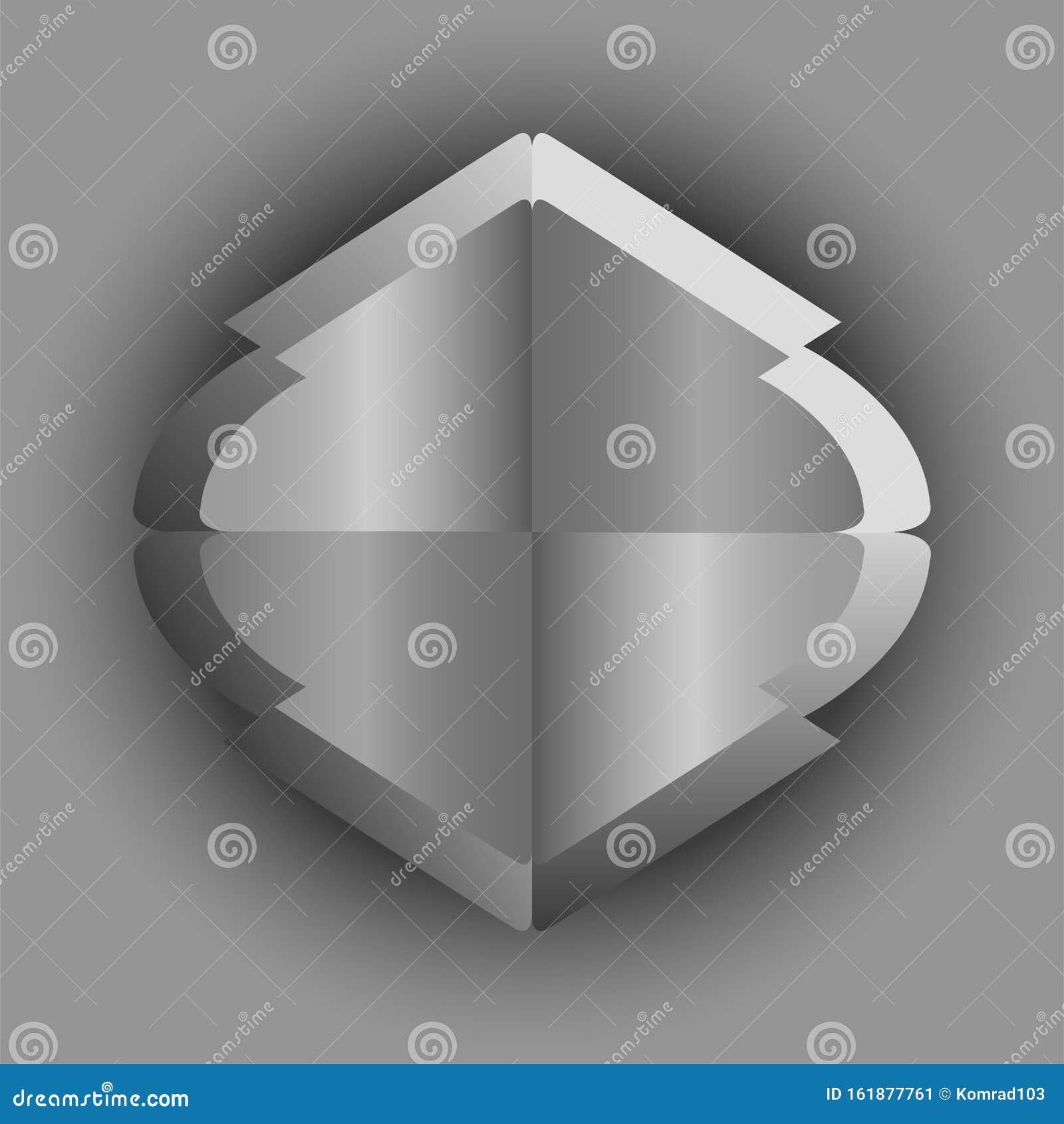 Decorative abstract sign stock illustration. Illustration of shine ...