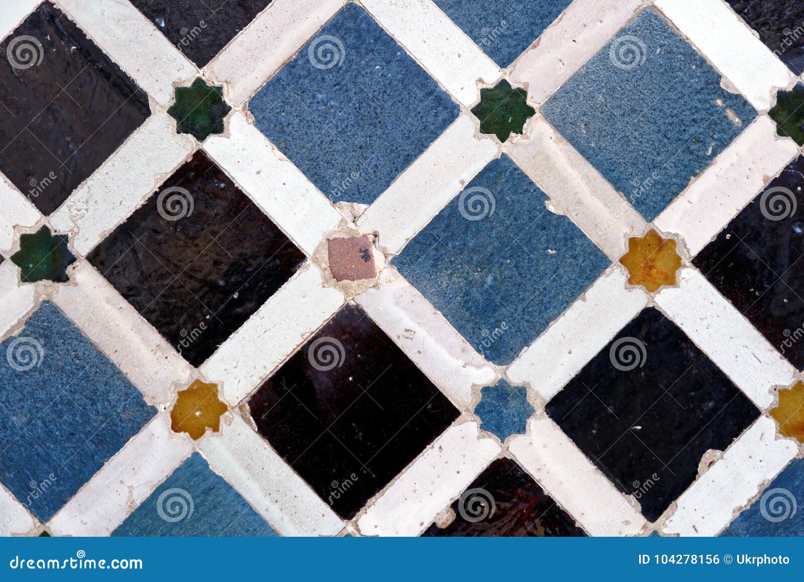 Abstract tile pattern stock photo. Image of ceramics - 104278156