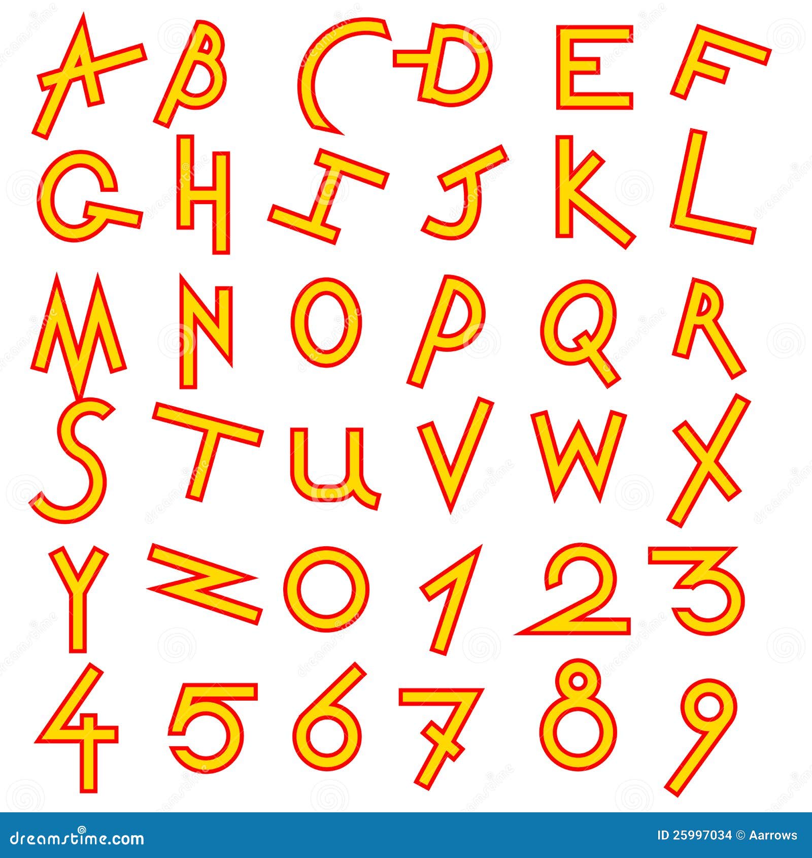 Decorative Alphabet Vector Set Stock Vector - Illustration of graphic ...