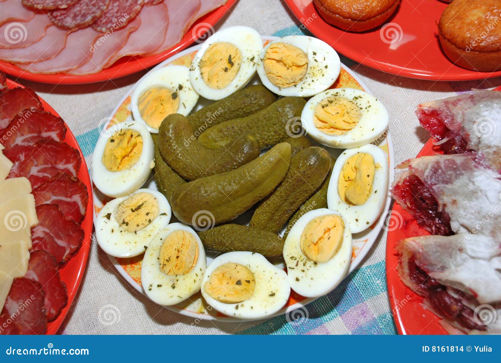 Decorative appetizing food stock photo. Image of feast - 8161814