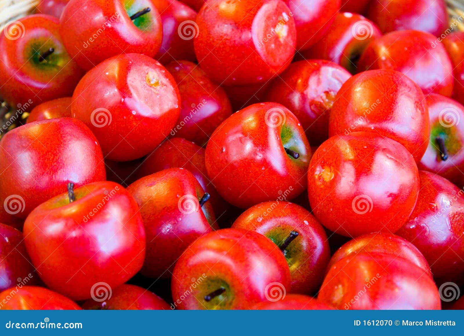 Decorative apples stock photo. Image of holidays, bright - 1612070