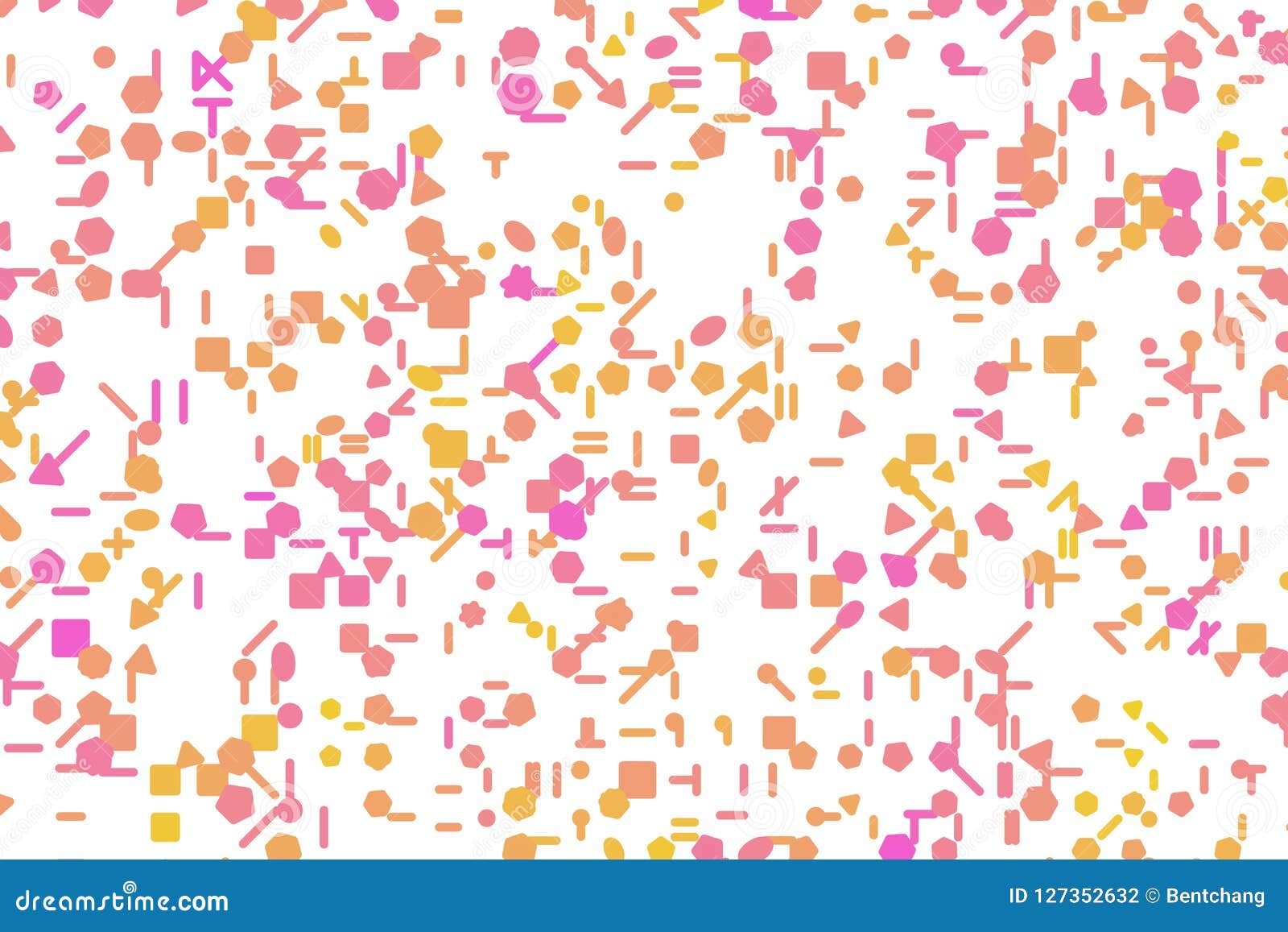 Decorative and Artistic Line or Shape Illustrations. Texture, Drawing ...