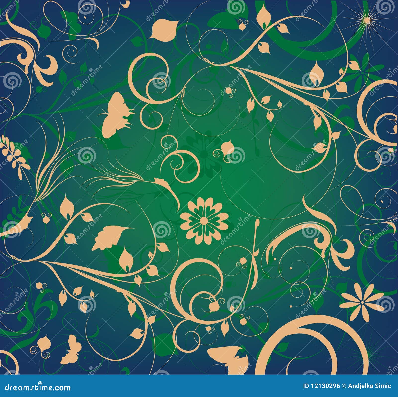 Decorative background stock vector. Illustration of decoration - 12130296