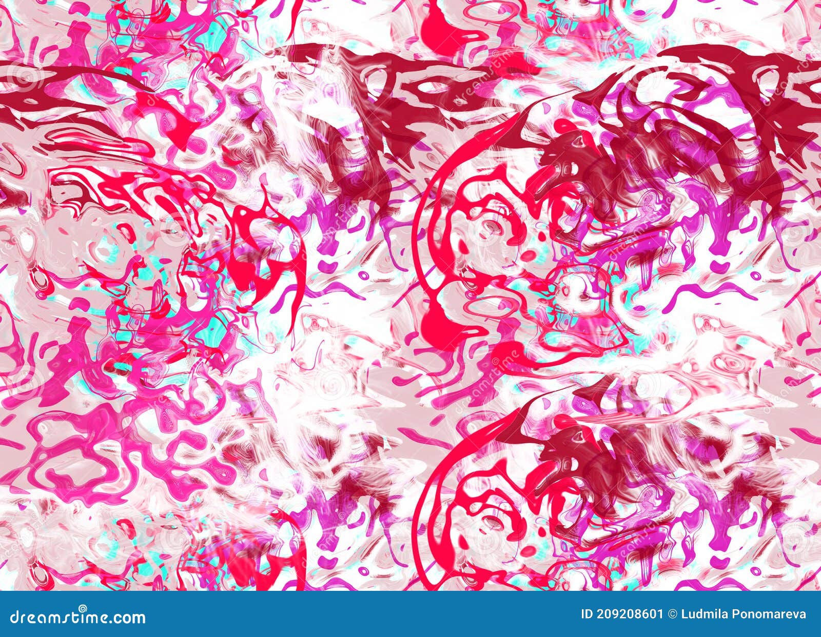 Decorative Background Mixed Ink Texture. Stock Illustration ...