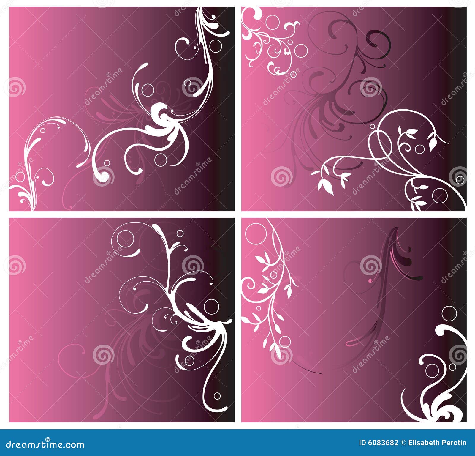 Decorative backgrounds stock vector. Illustration of artistic - 6083682