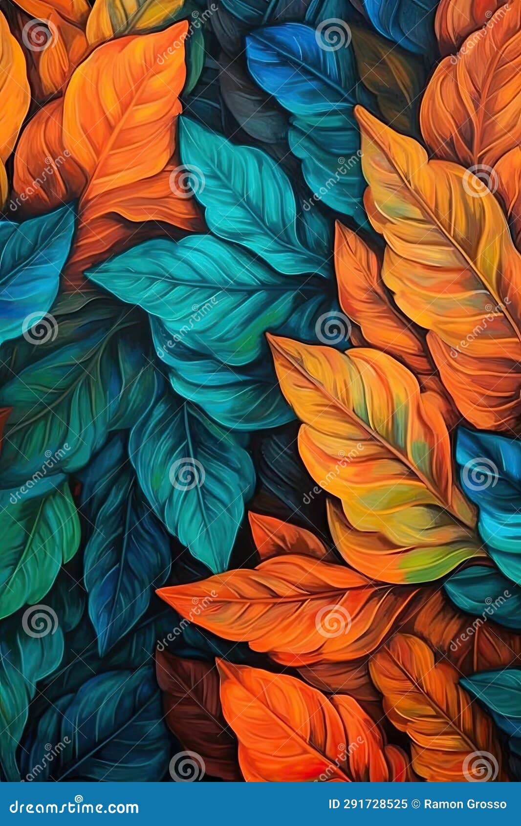 Decorative Backgrounds with Colorful Flower Patterns Stock Illustration ...