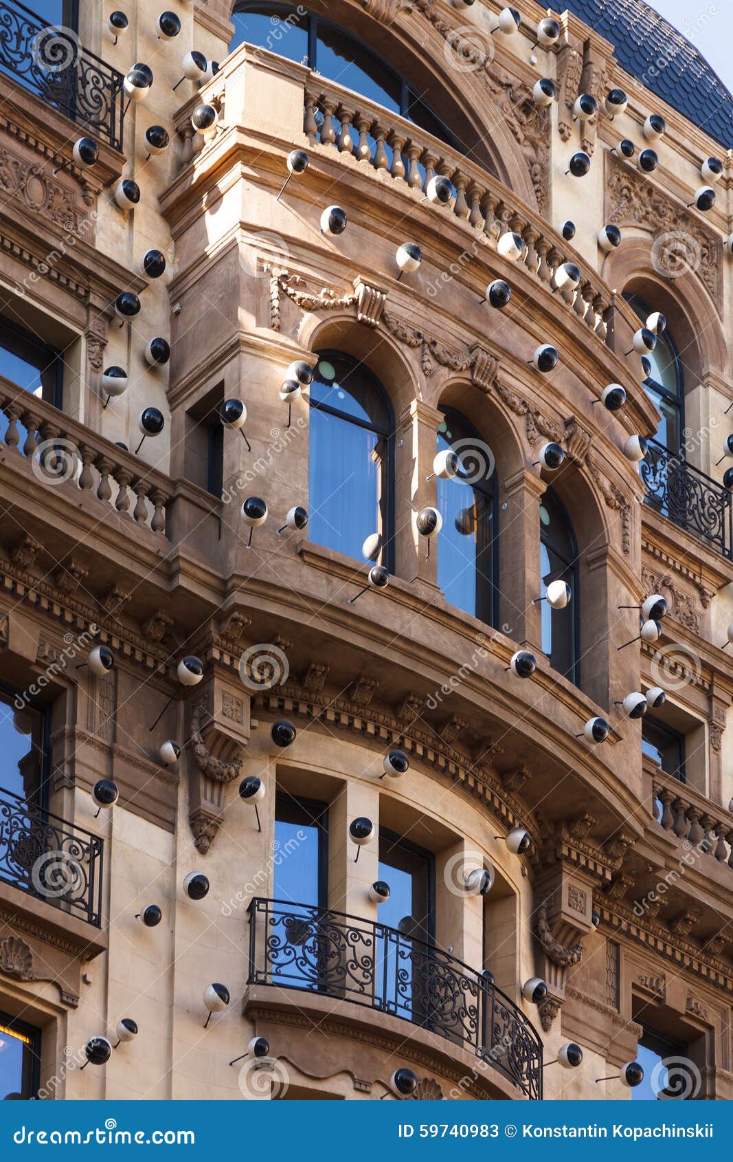 Decorative Balcony Stock Photo | CartoonDealer.com #64212480