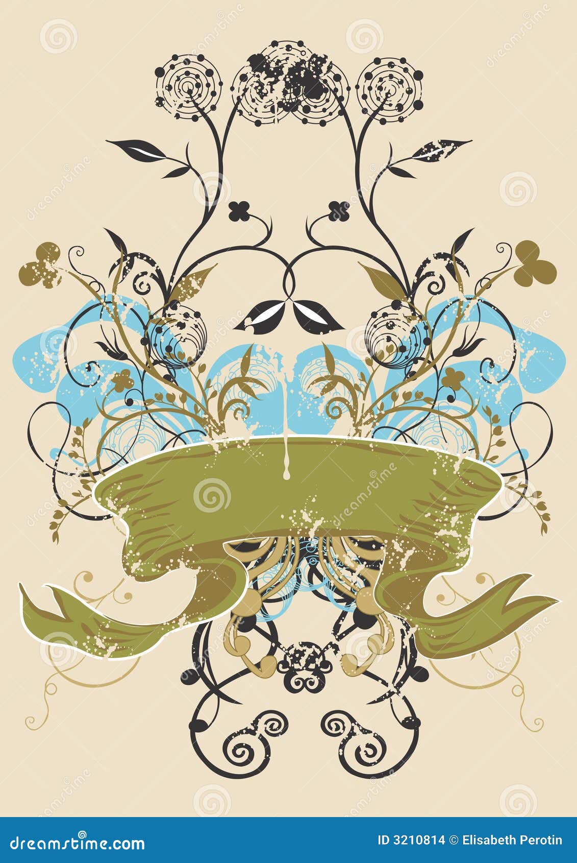 Decorative banner stock vector. Illustration of background - 3210814