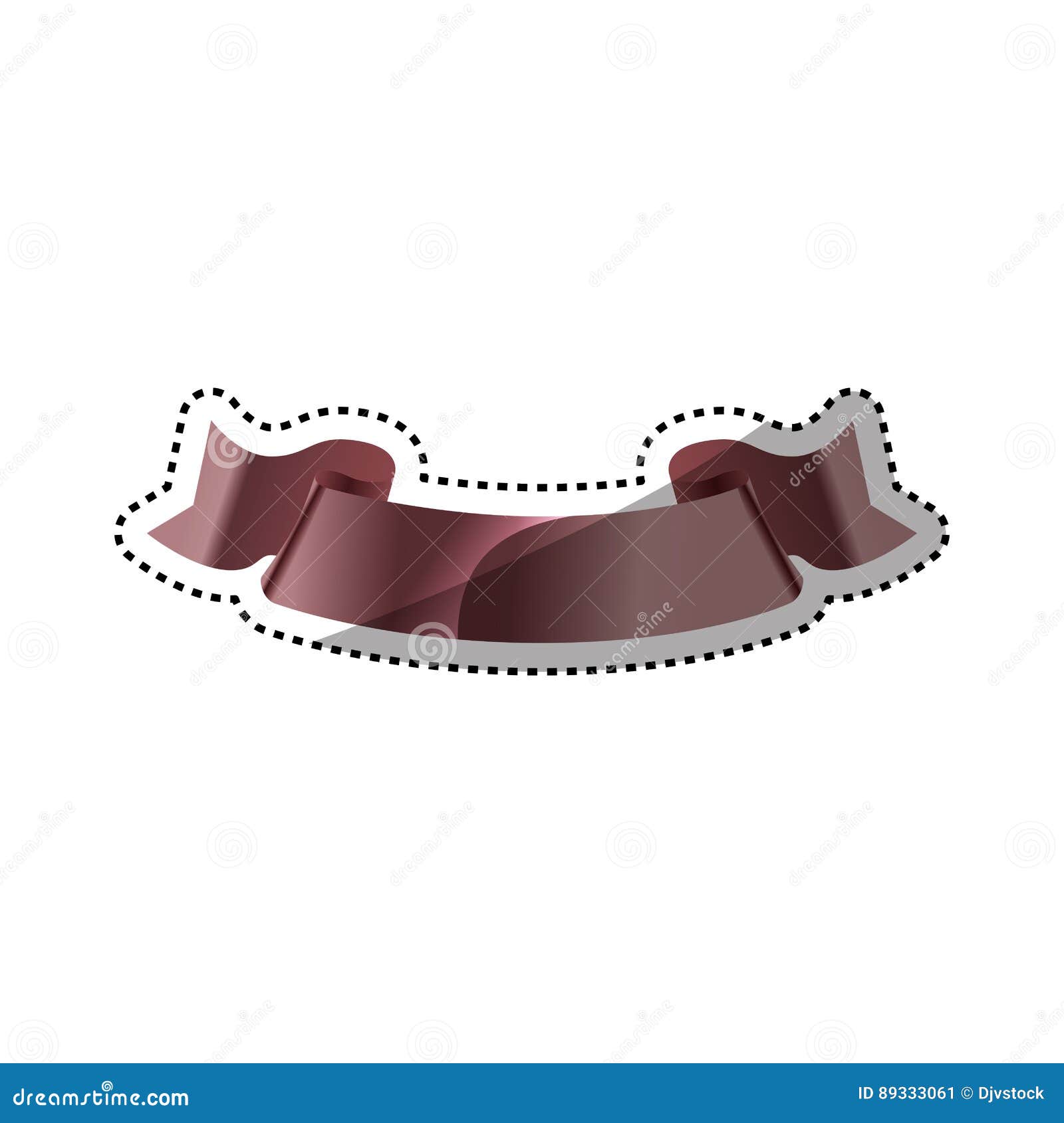 Decorative banner emblem stock illustration. Illustration of banner ...