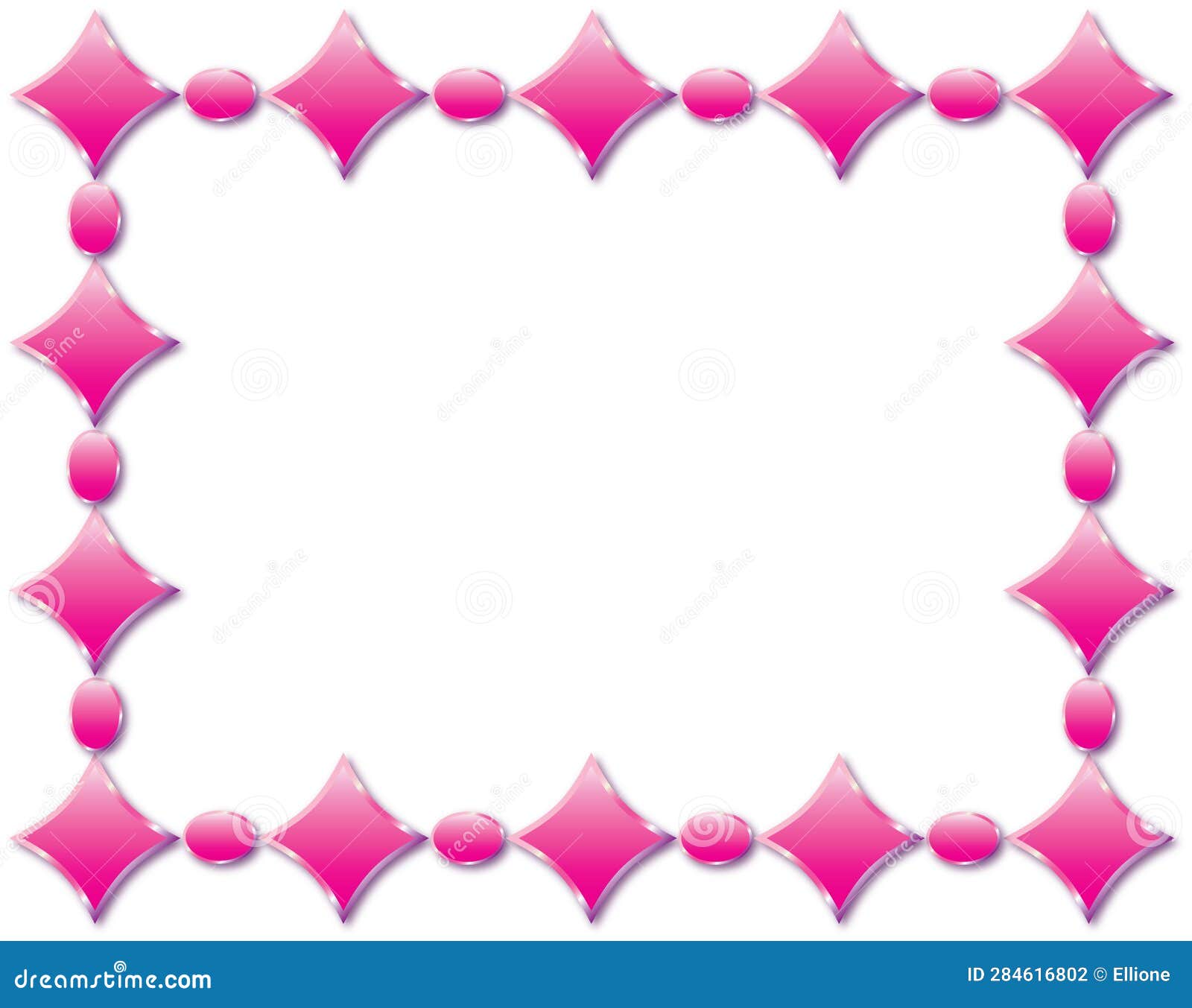 Decorative Banner with Frame for Your Content, Text. Stock Vector ...