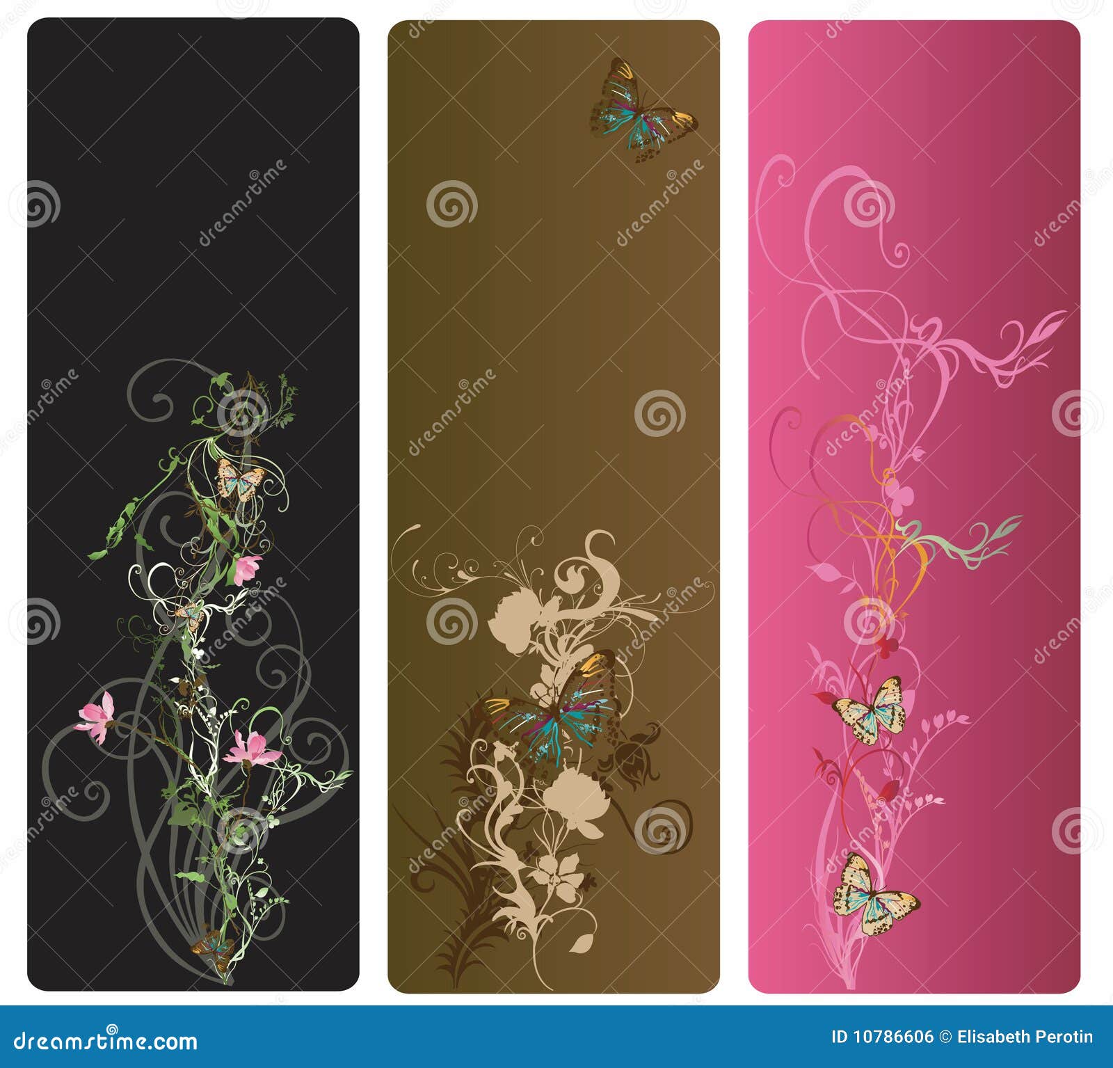 Decorative banners stock vector. Illustration of creative - 10786606