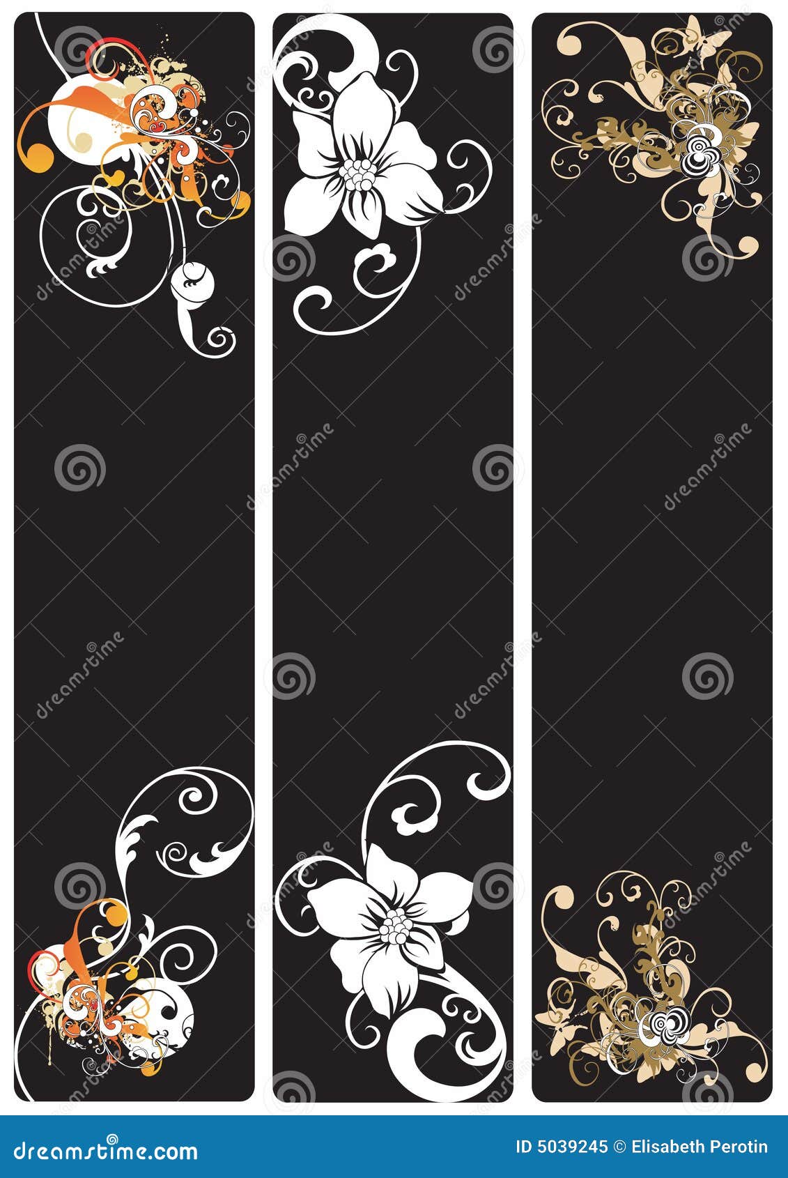 Decorative banners stock vector. Illustration of fancy - 5039245