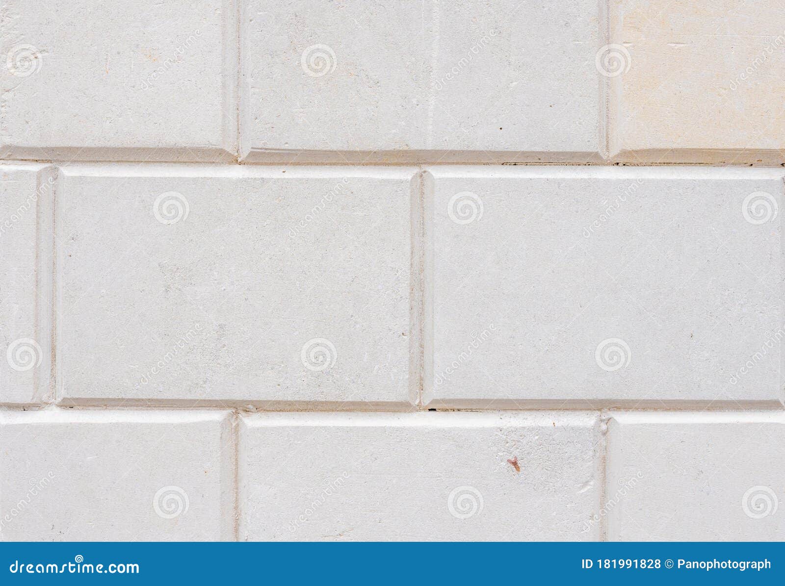 Decorative Beige Tile on the Facade of the Building As a Background or ...