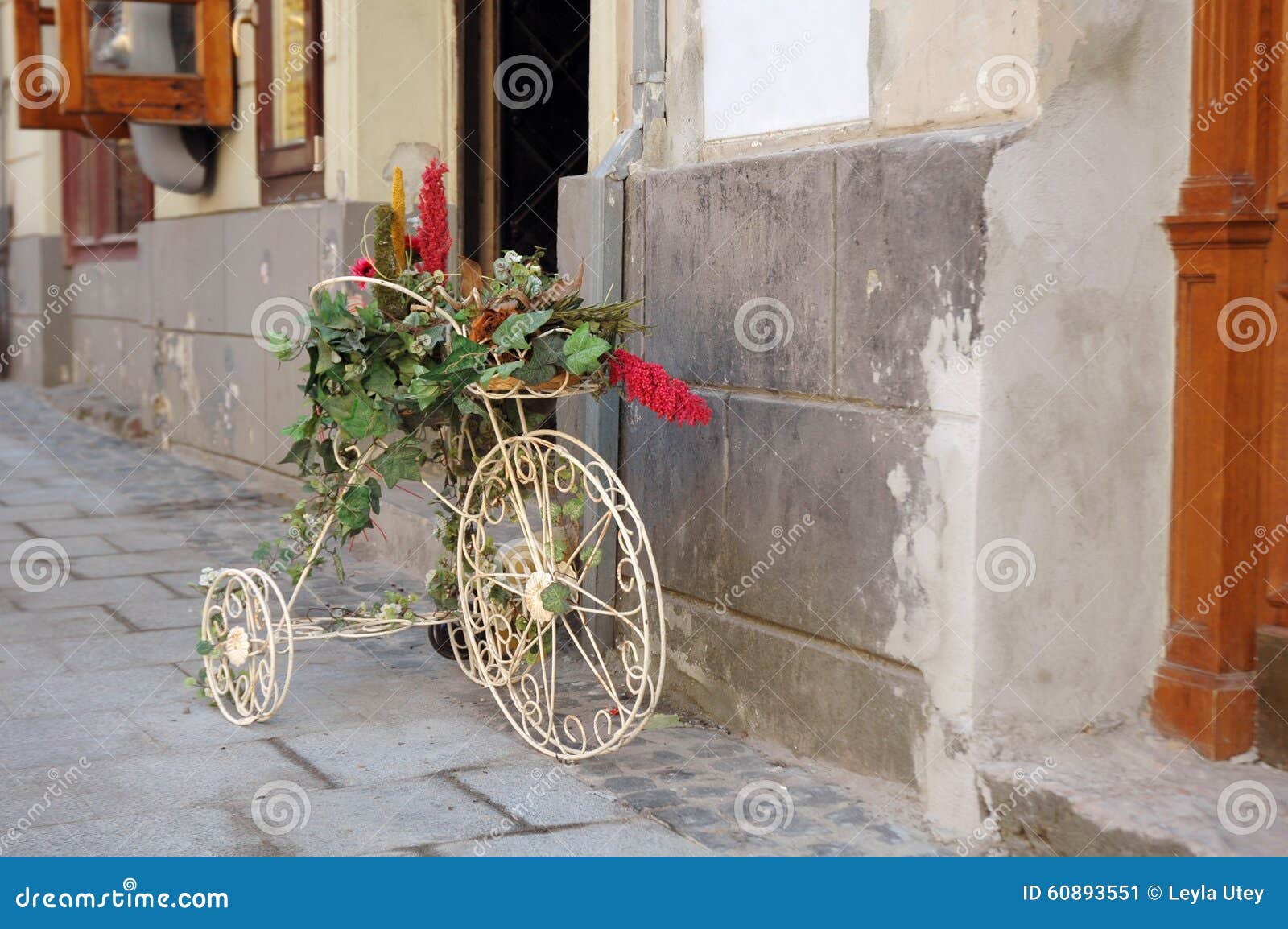 Decorative bicycle stock image. Image of creativity, design - 60893551