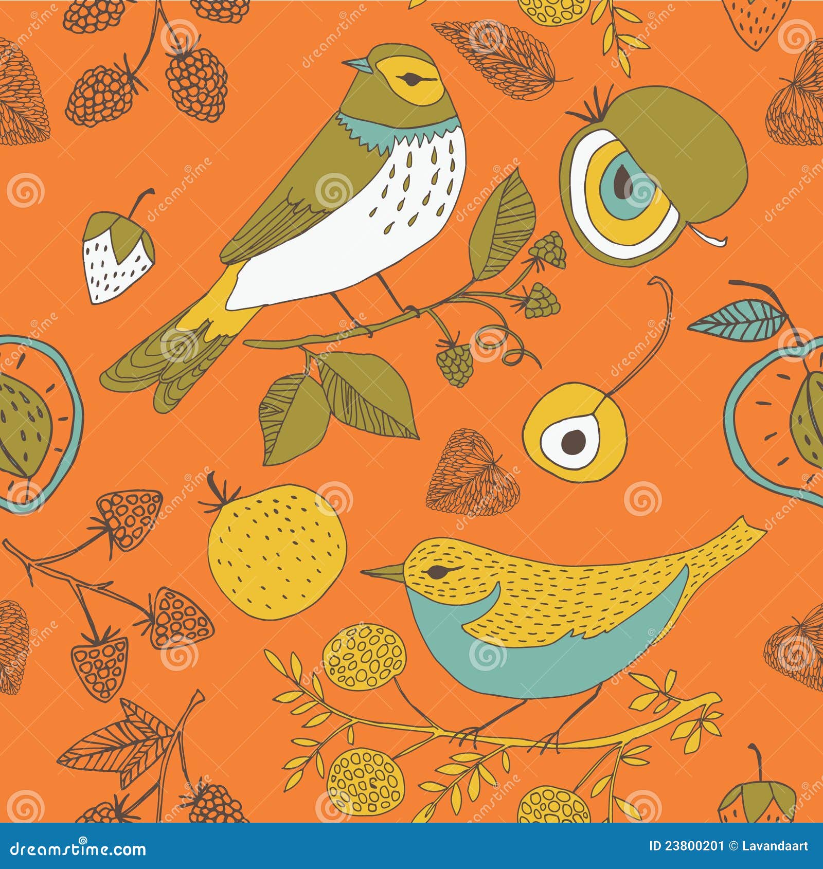 Decorative Bird Design stock illustration. Illustration of handwriting ...