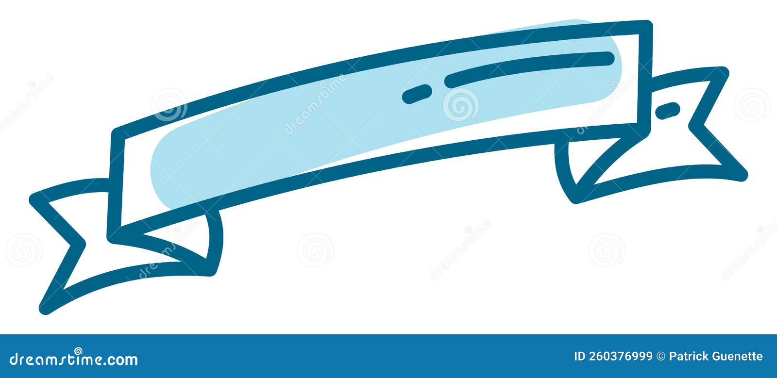 Decorative Blue Banner, Icon Stock Vector - Illustration of abstract ...