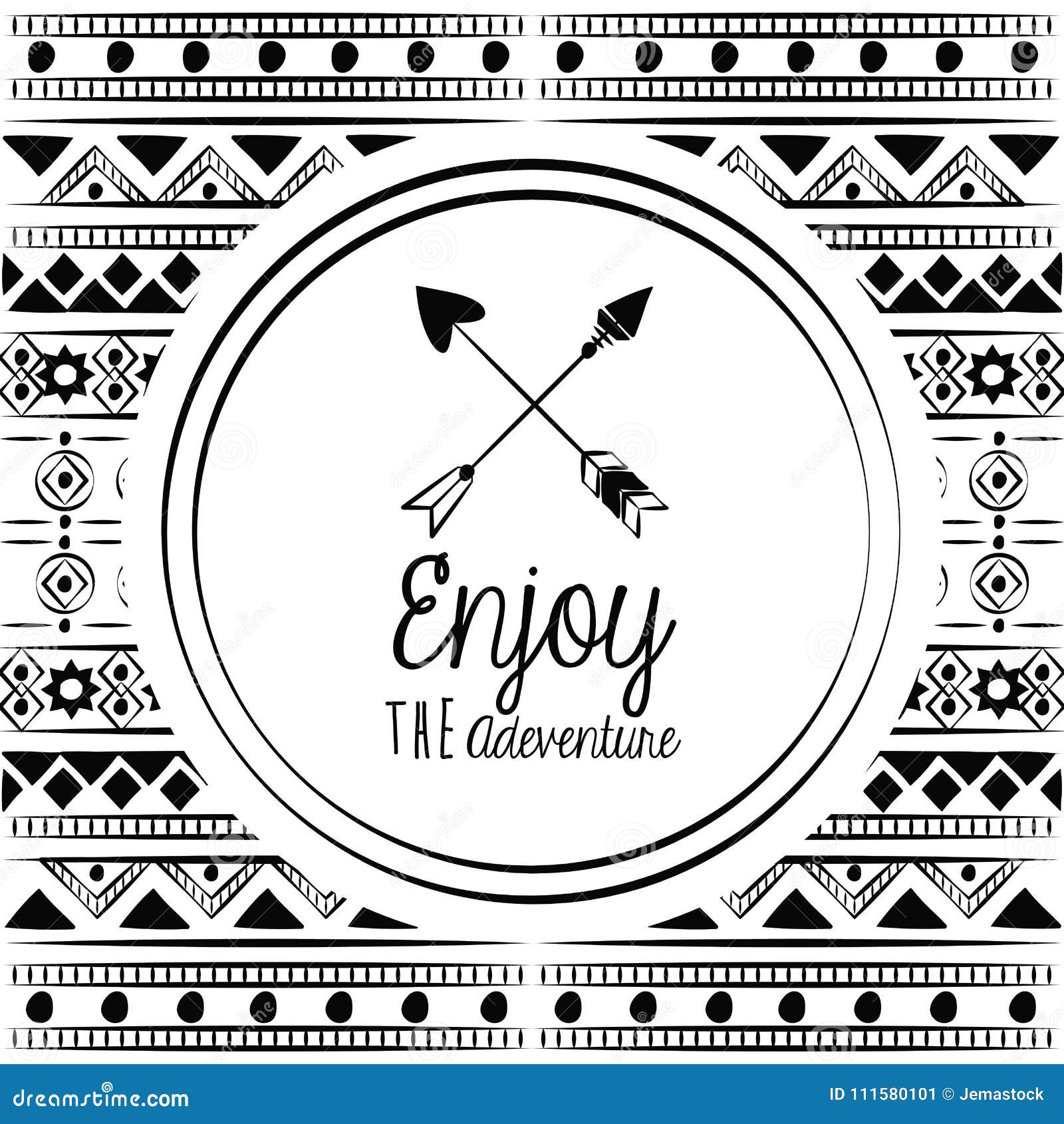 Decorative Boho Pattern Background Stock Vector - Illustration of ...