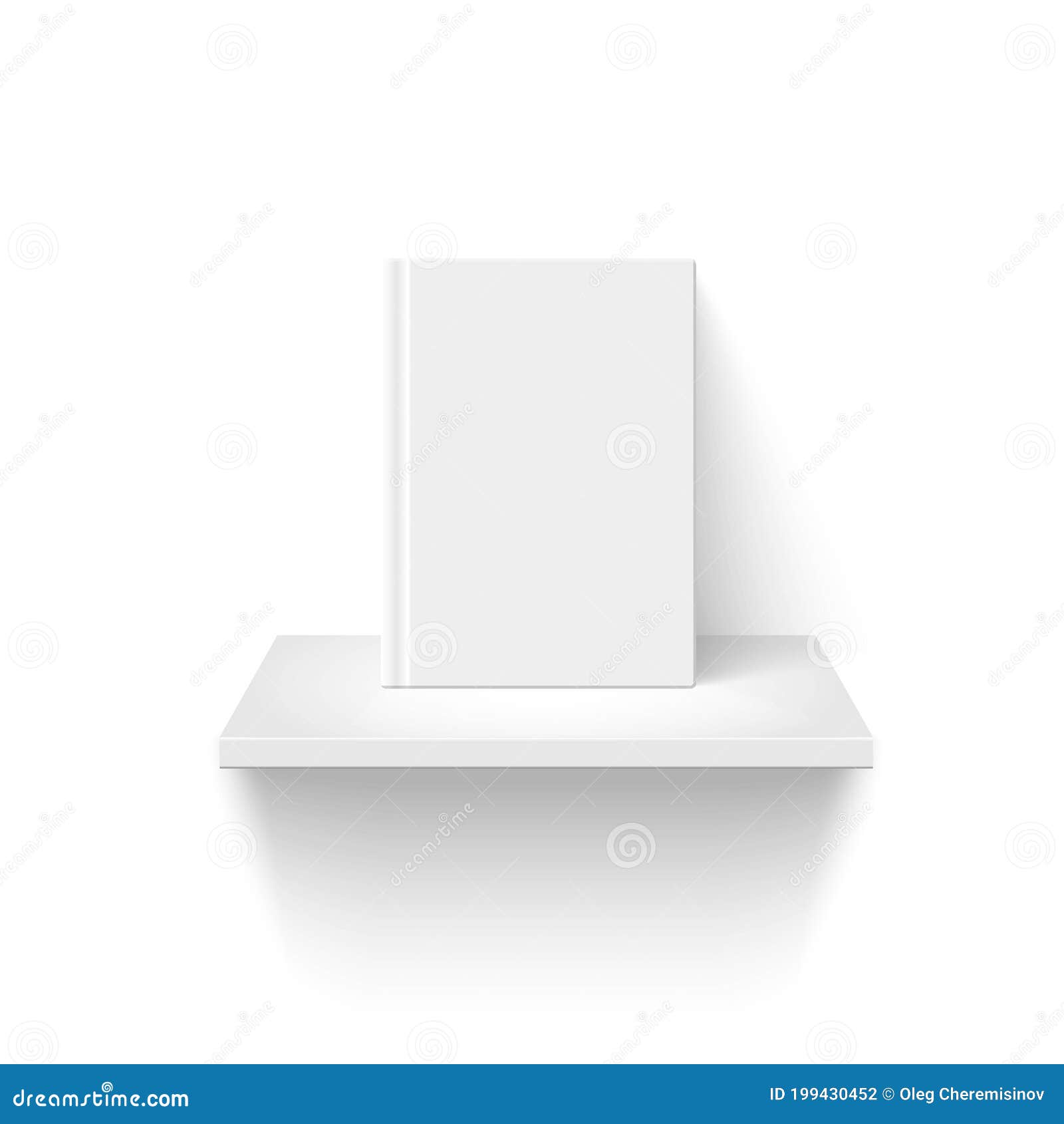 Rack Book Shelf Wooden Texture Vector Illustration | CartoonDealer.com ...