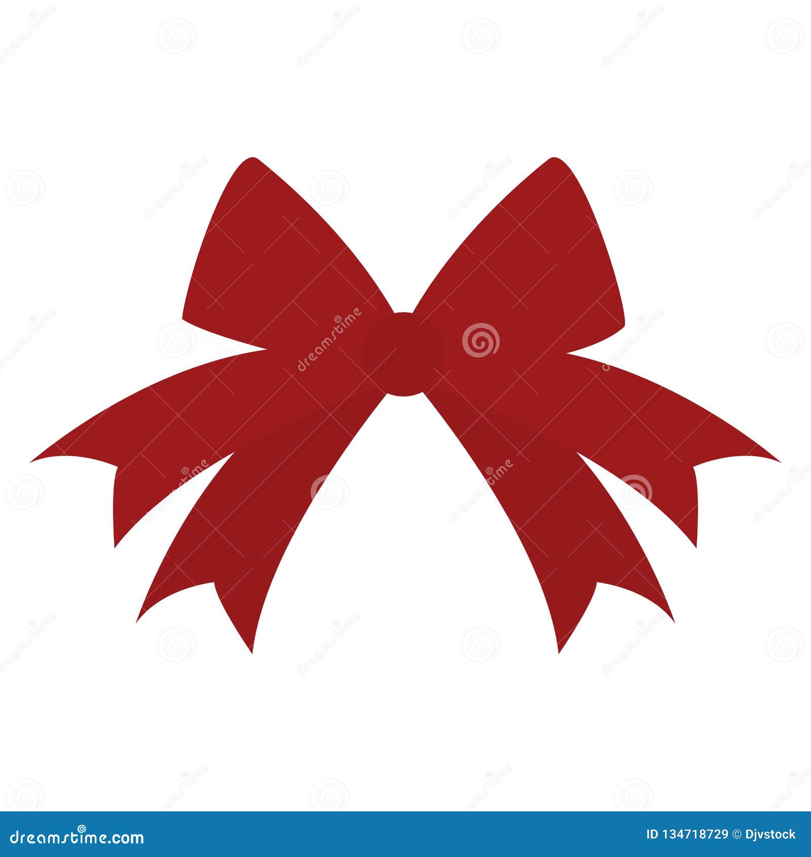 Decorative bow design stock vector. Illustration of decor - 134718729