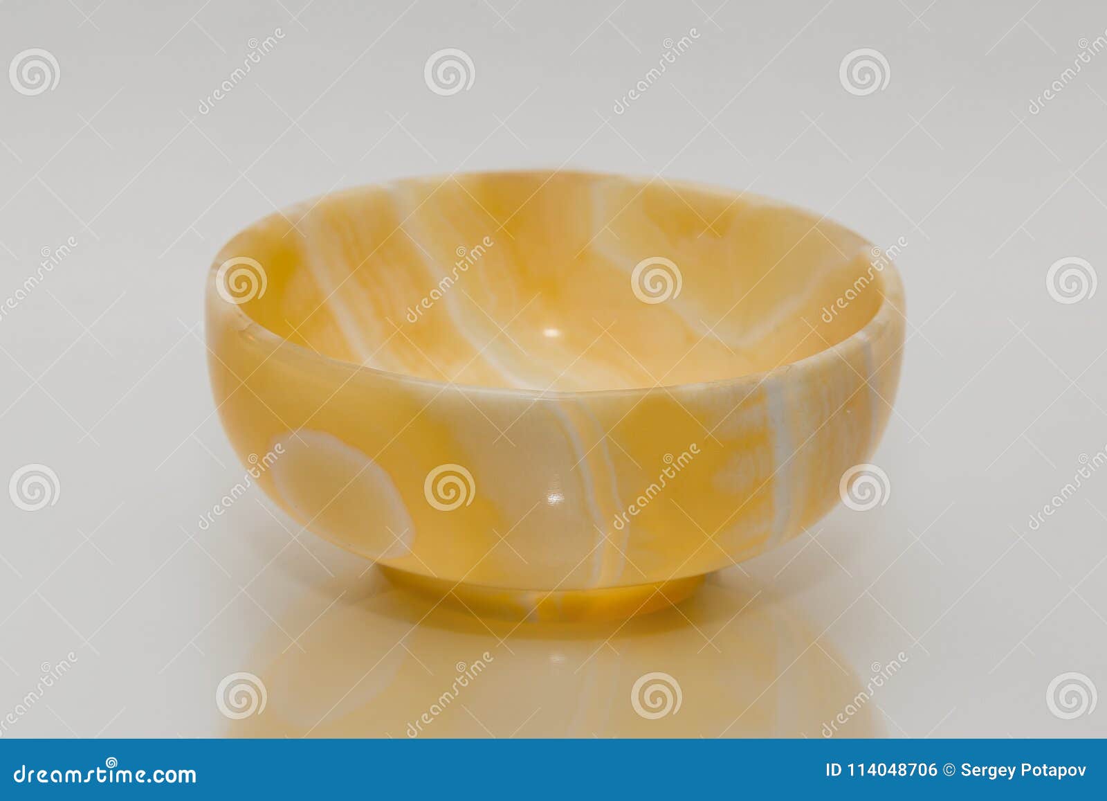 Decorative Bowl Made of Ivory. Stock Photo - Image of blue, burning ...