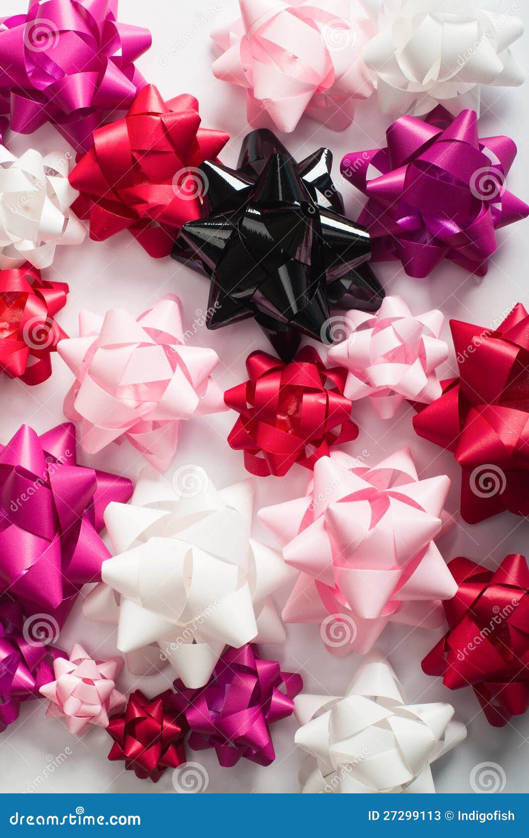 Decorative bows stock image. Image of element, christmas - 27299113