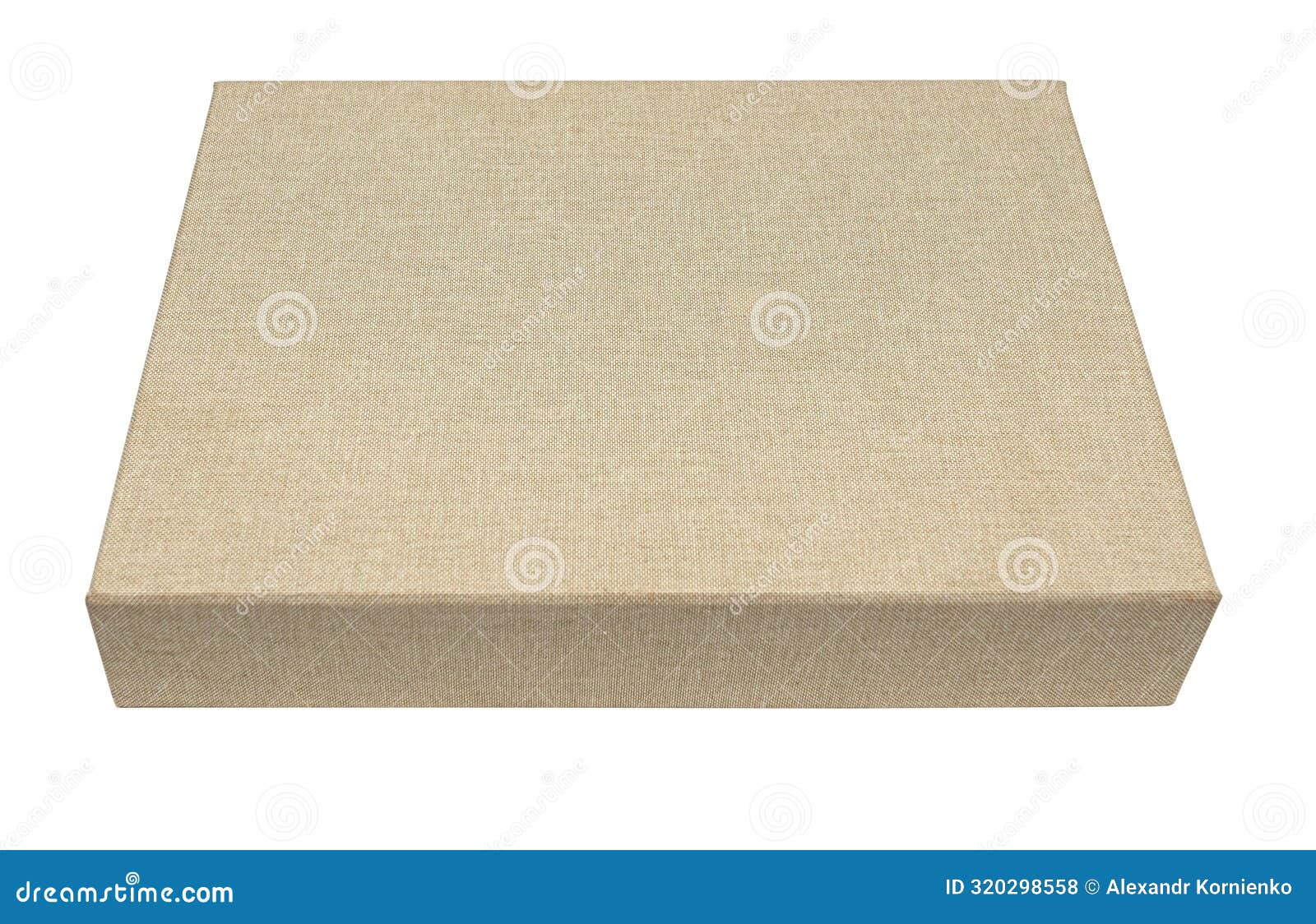 Decorative Box Covered with Fabric Stock Photo - Image of comfort ...