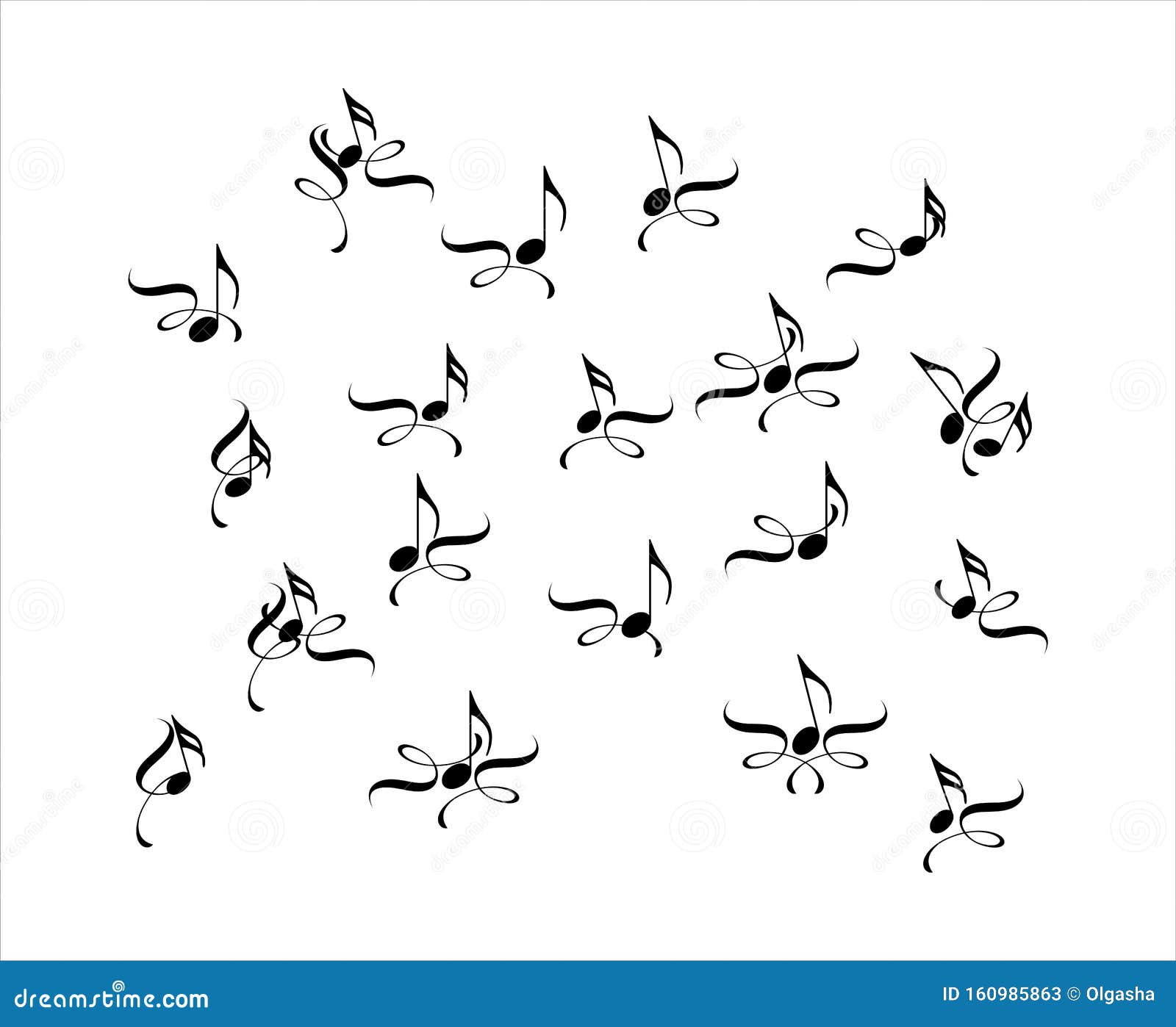 Decorative Element with Note Stock Vector - Illustration of detail ...