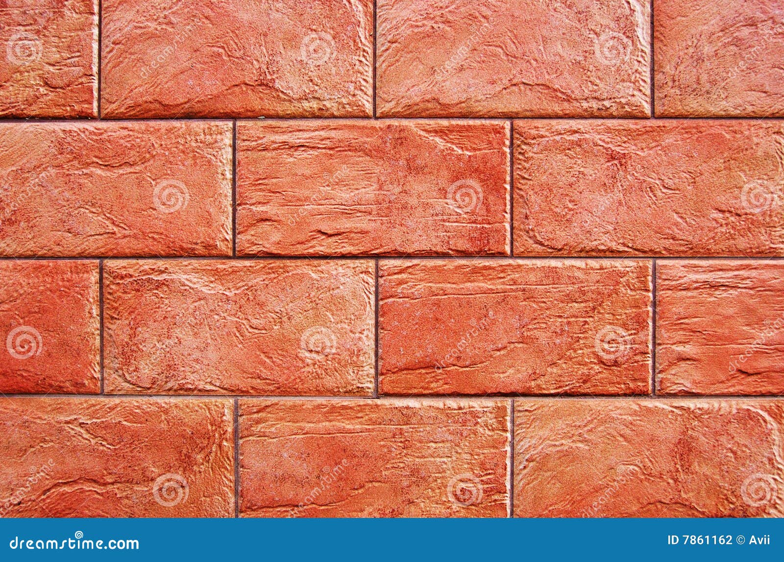 Decorative Brick Wall Picture. Image: 7861162