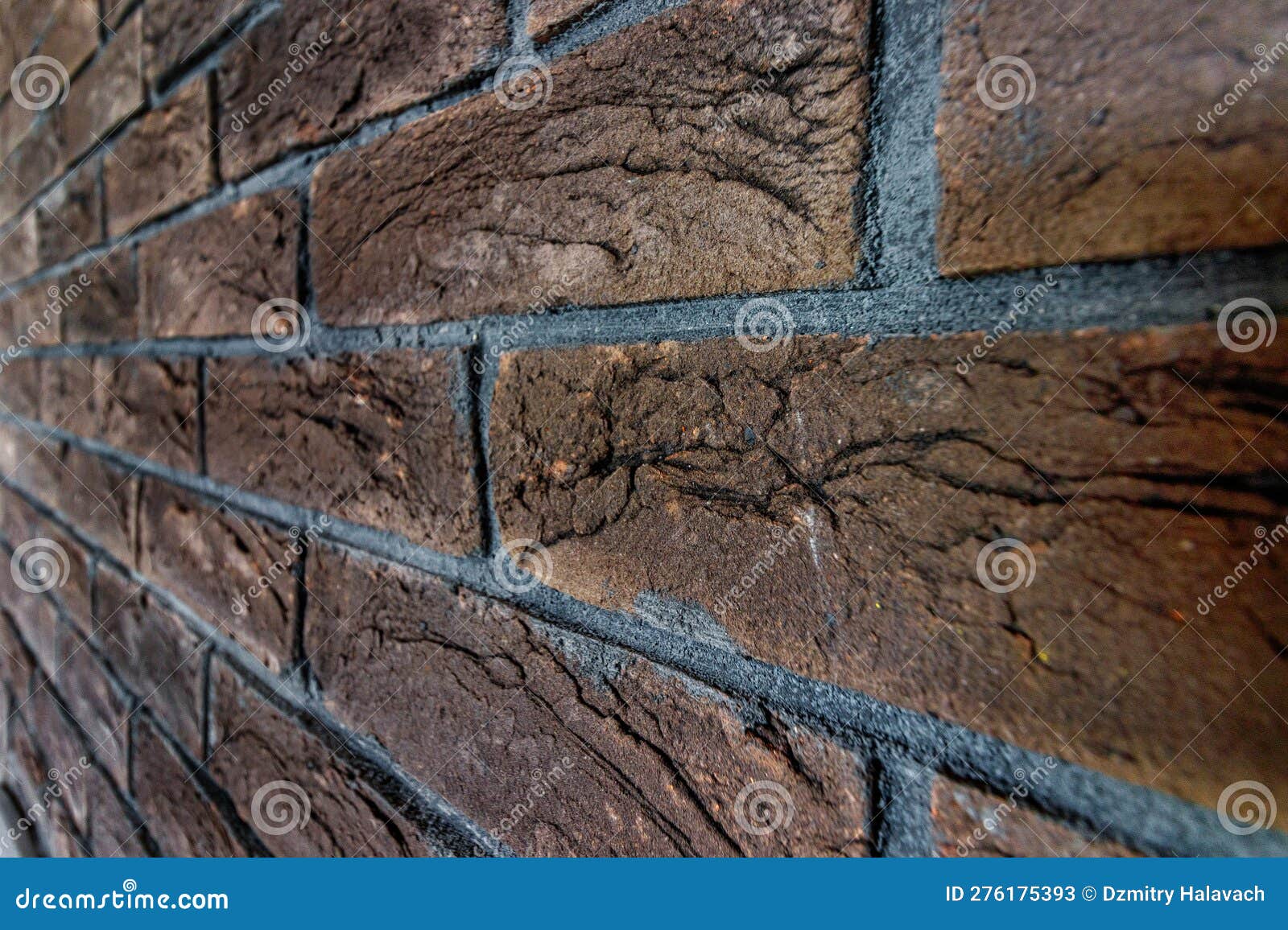 Decorative Brick. Walls Made of Old -style Brick Stock Image - Image of ...