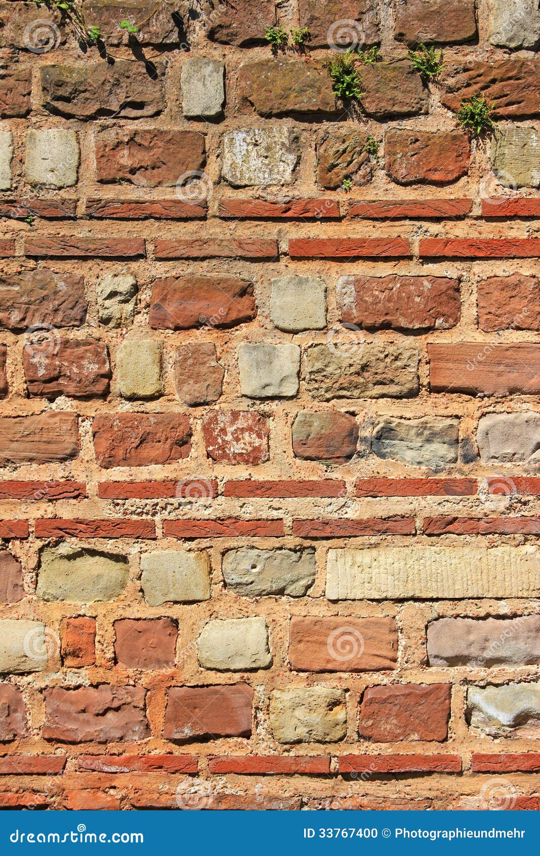 Decorative brickwork stock photo. Image of pattern, detail - 33767400