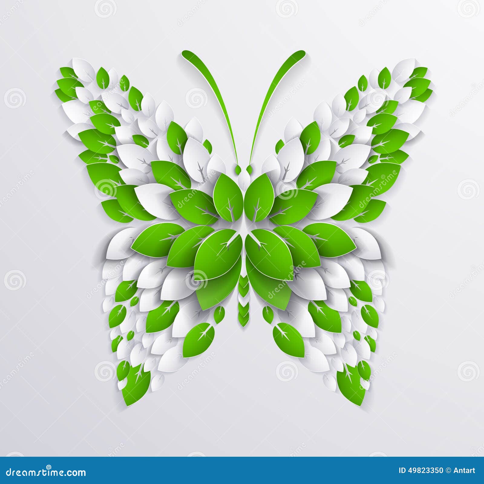Decorative butterfly stock illustration. Illustration of natural - 49823350
