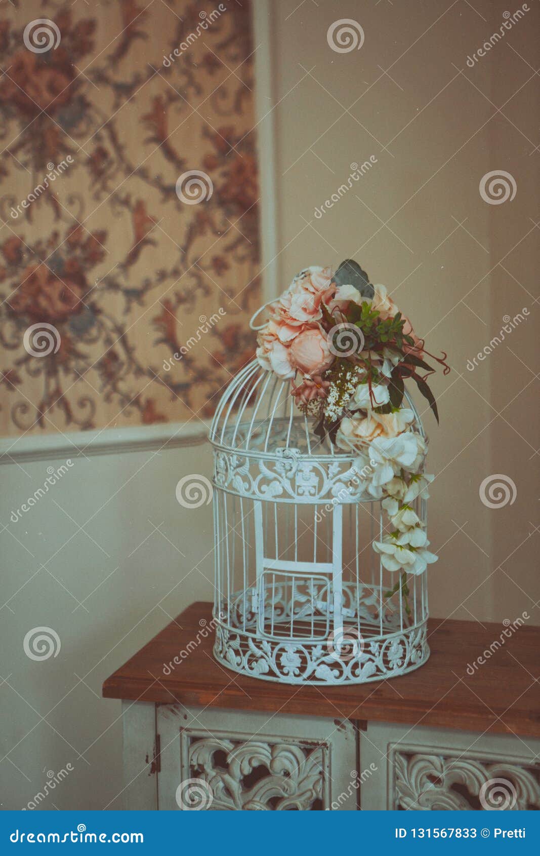 Decorative Cell in the Living Room Interior Stock Image - Image of ...